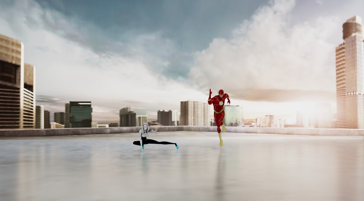 ArtStation - Hero pose