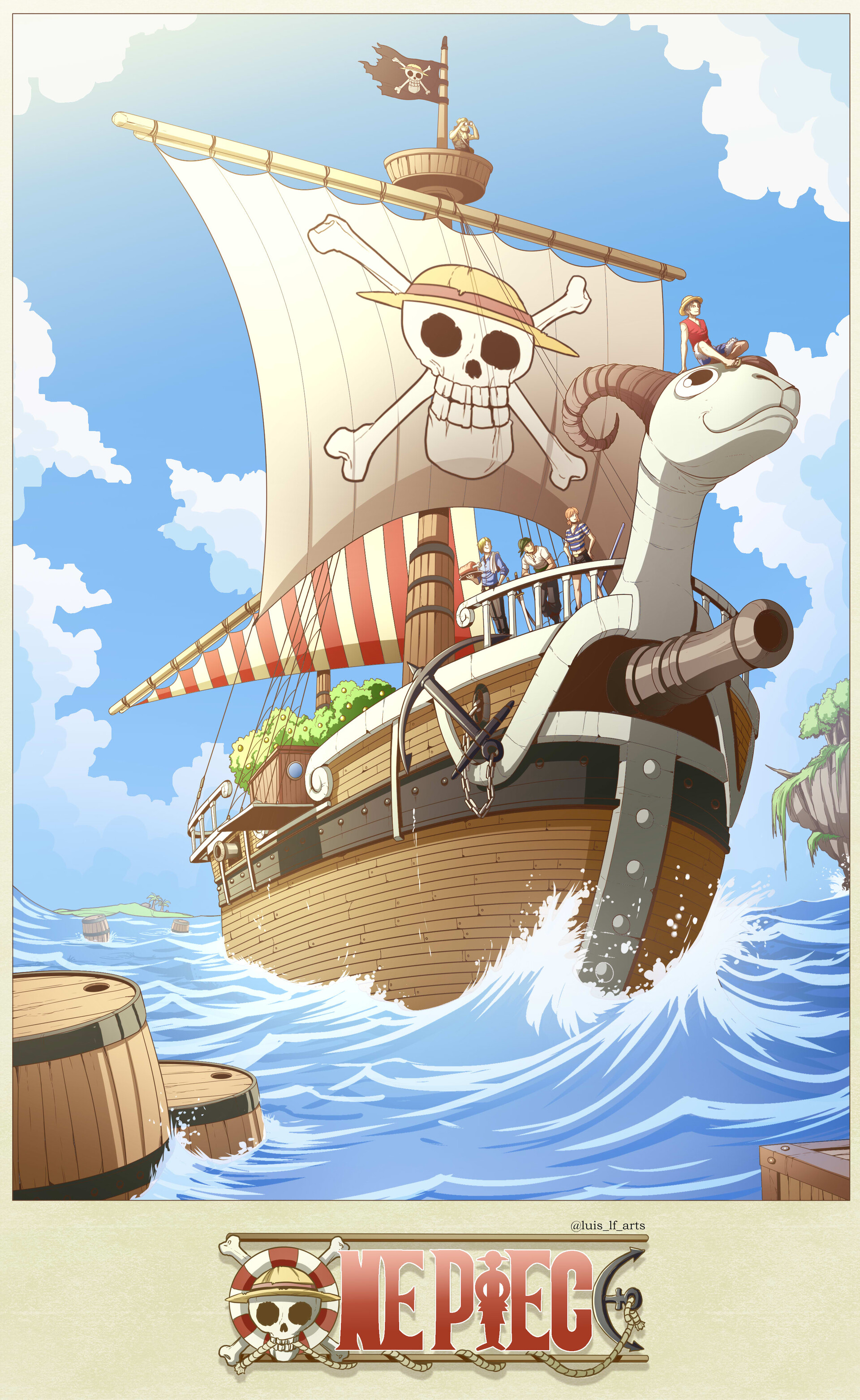 ArtStation - fanart one piece