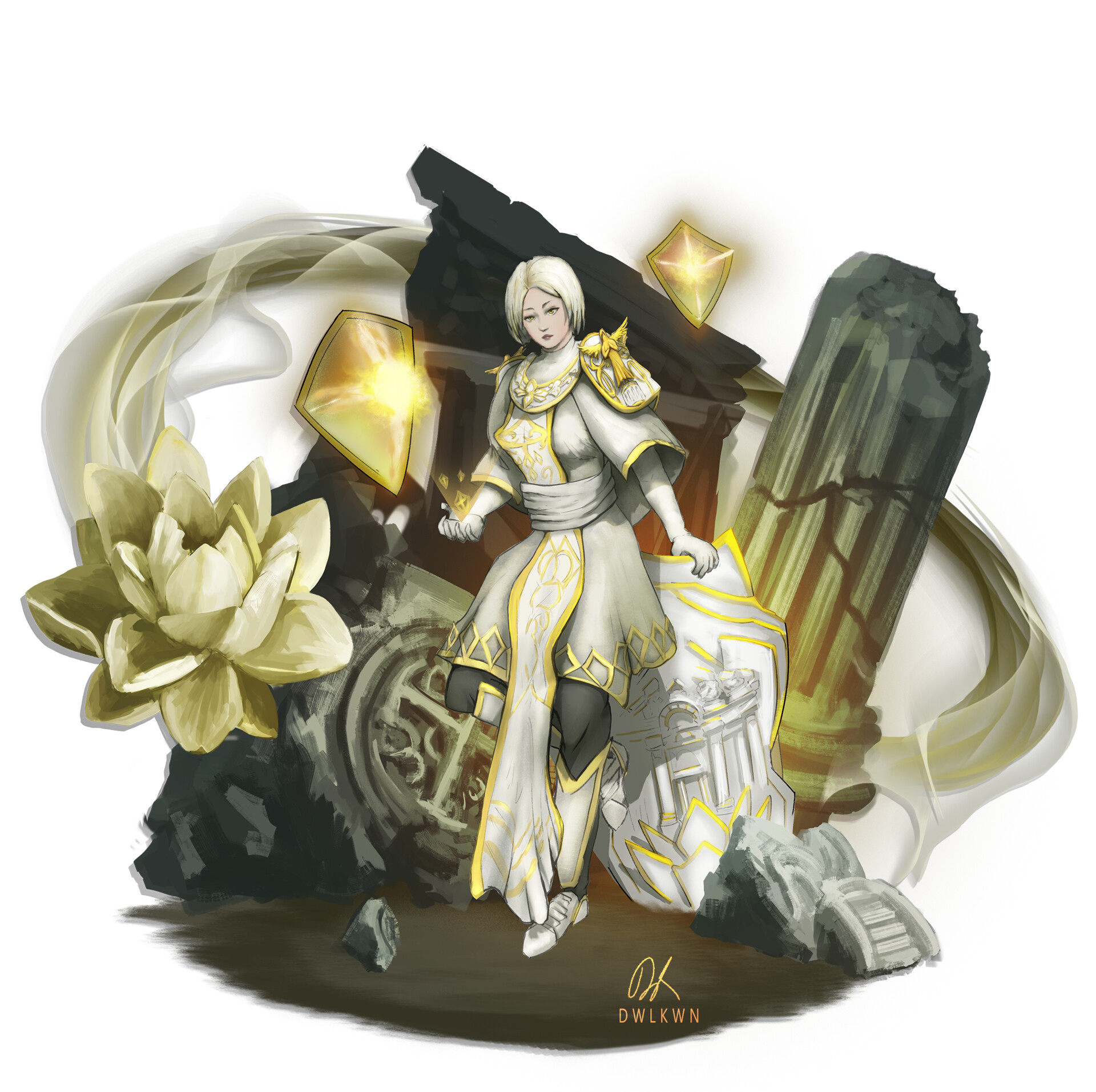 ArtStation - Shield Mage