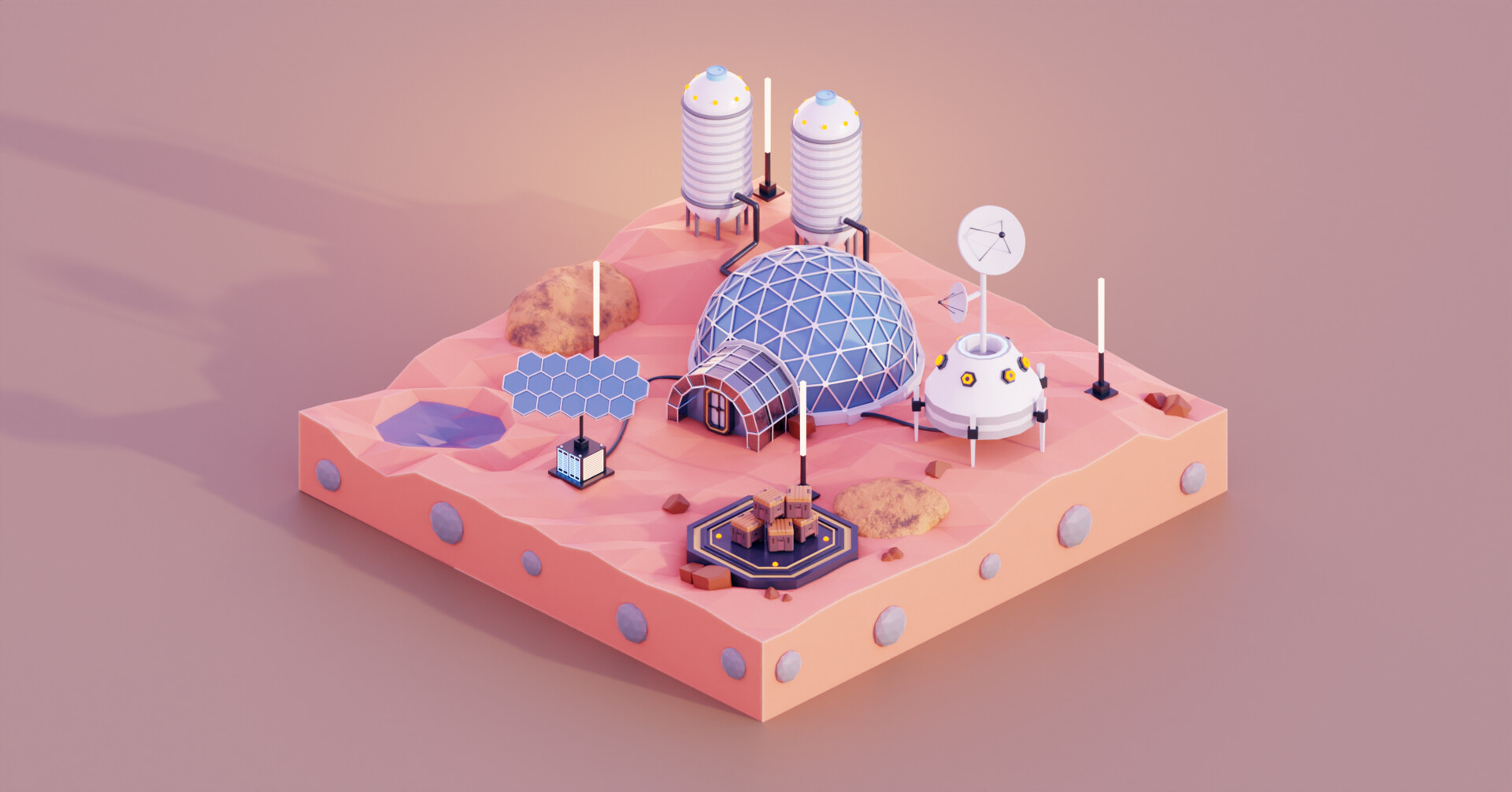 ArtStation - Mars Explore