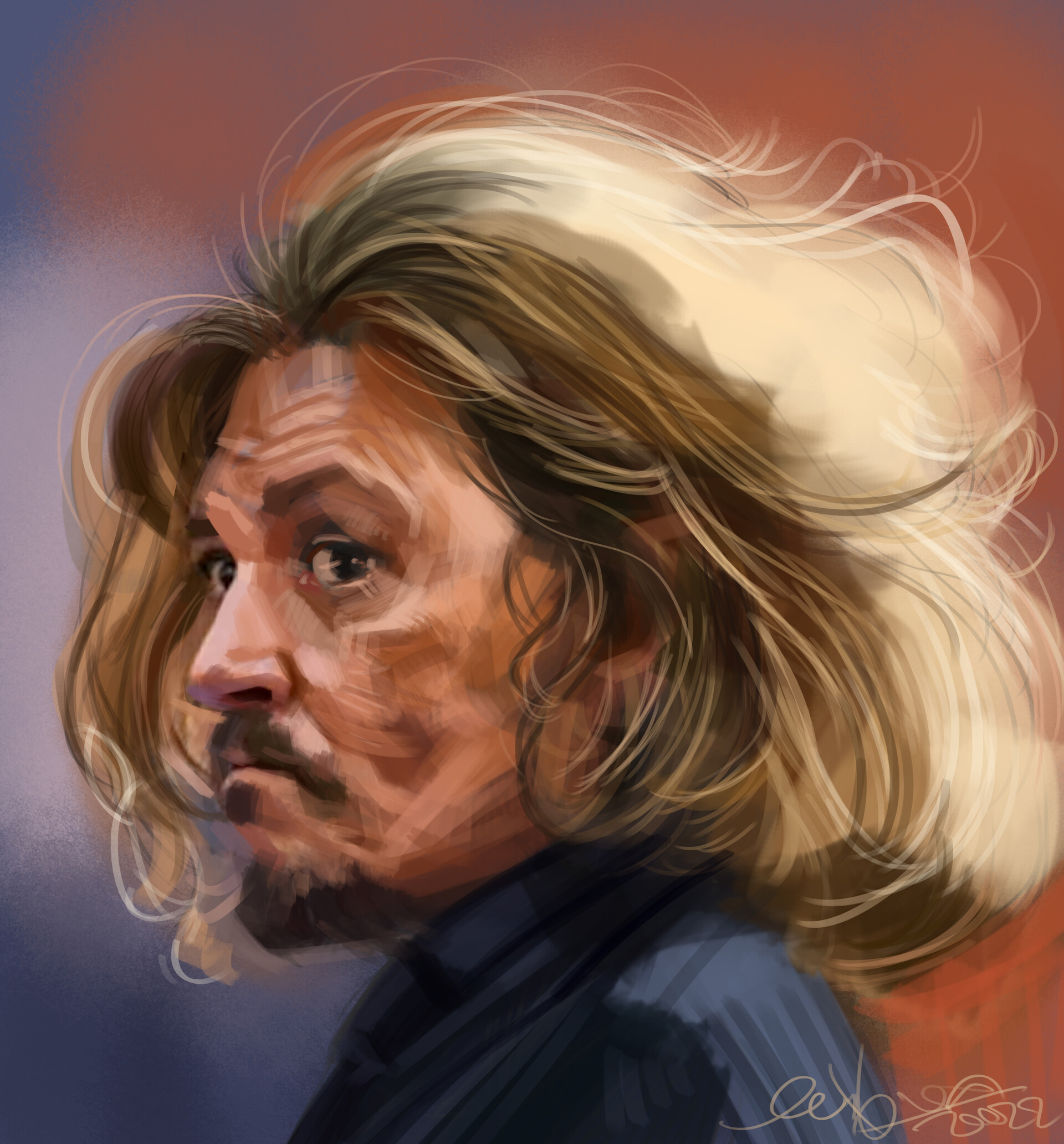 ArtStation - Johnny Depp