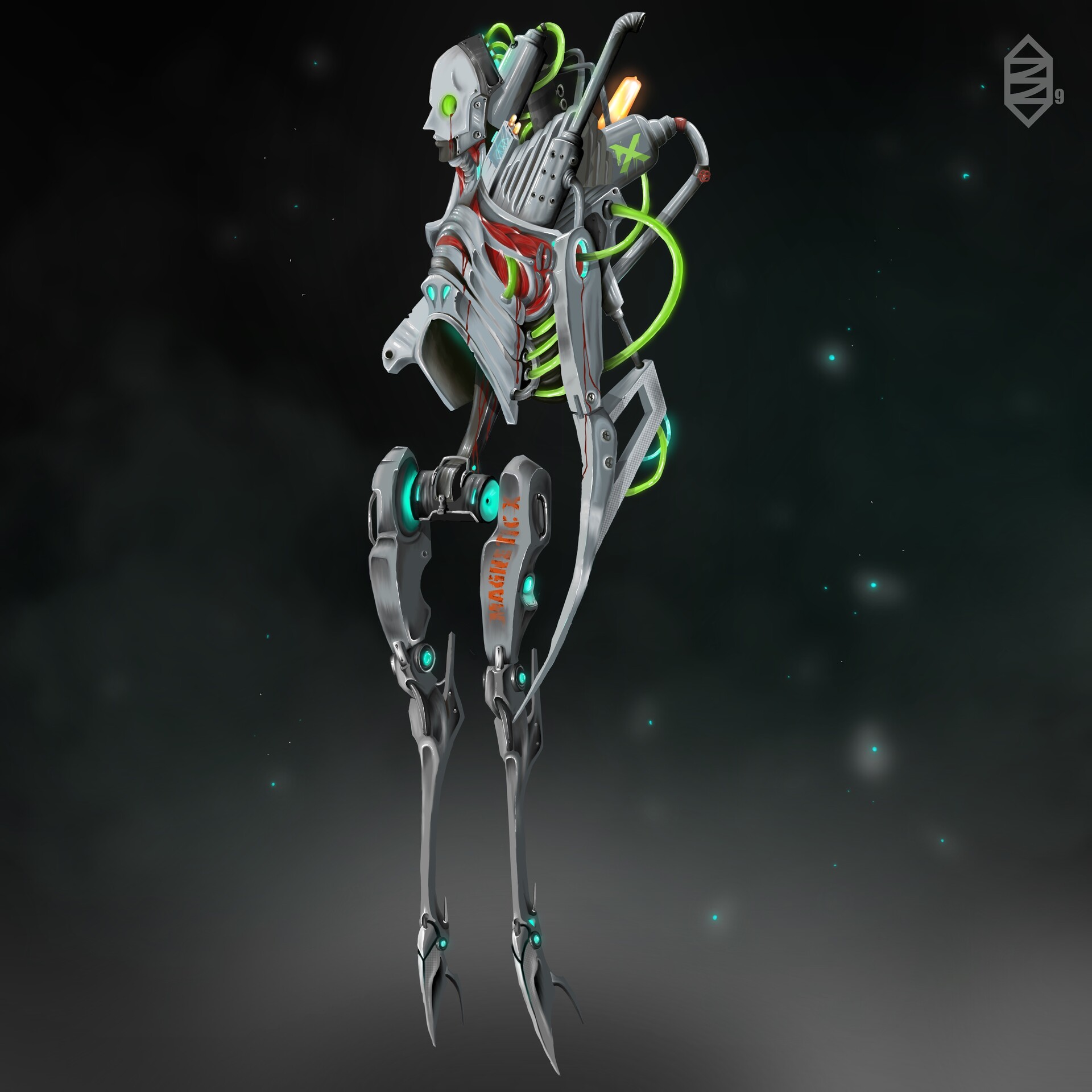 ArtStation - Usless Magnetic Robot X series
