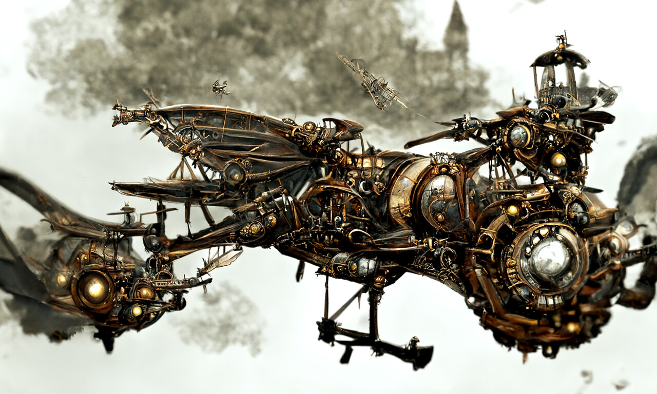 ArtStation - Flying machine