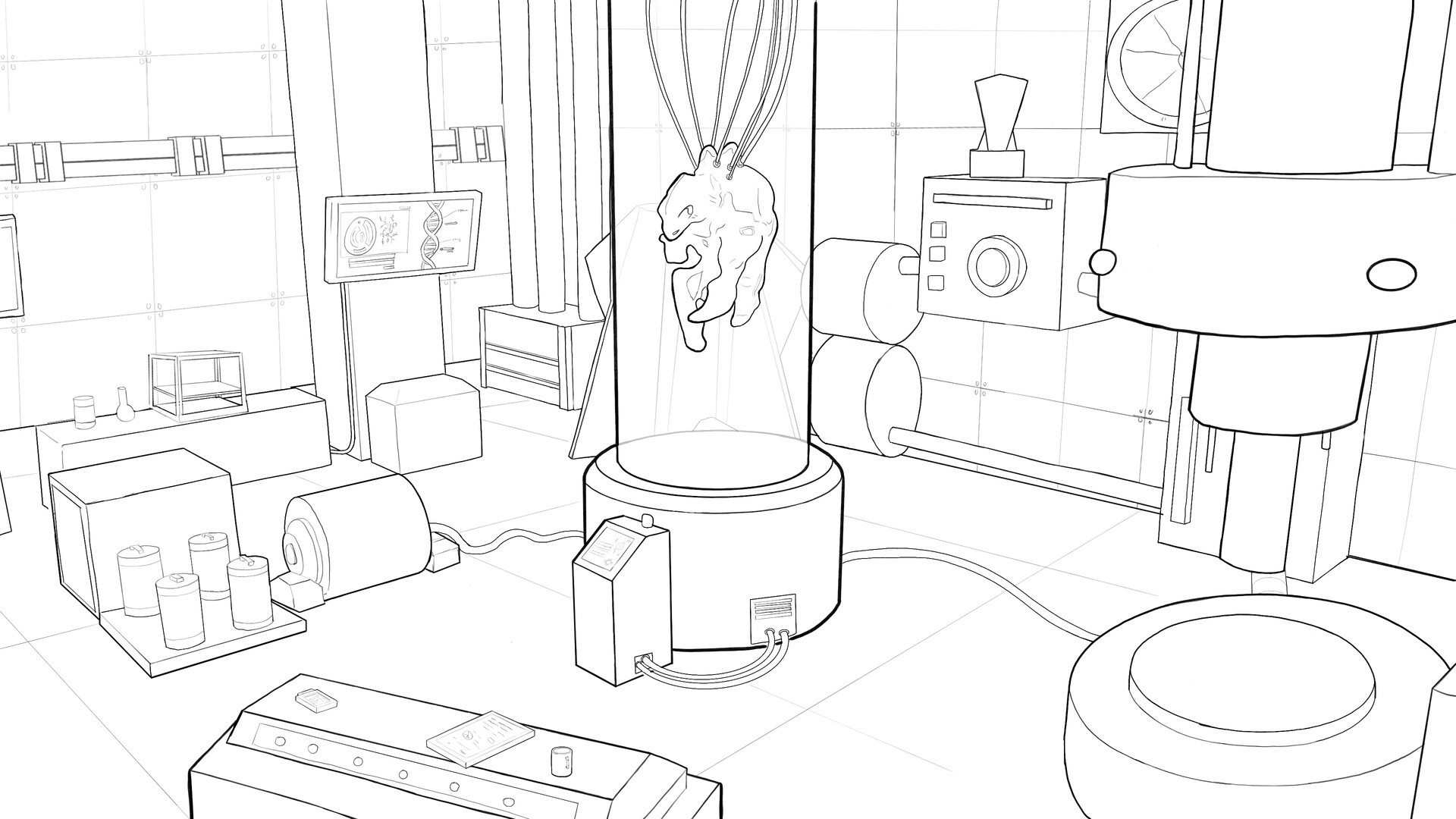 ArtStation - Weird Science Lab