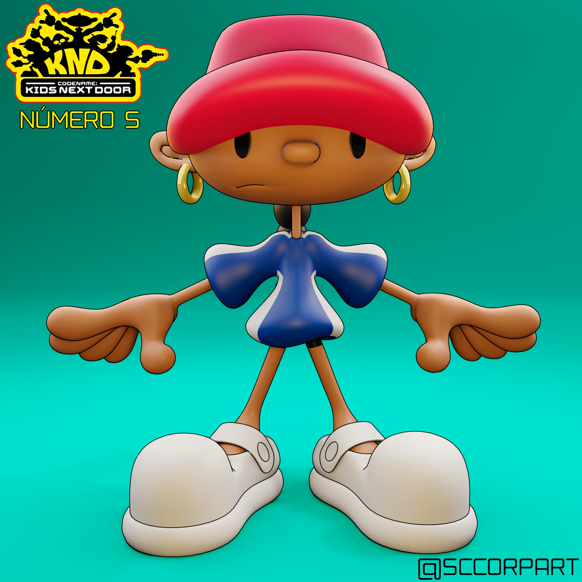 ArtStation - Number 5 - Codename: Kids Next Door