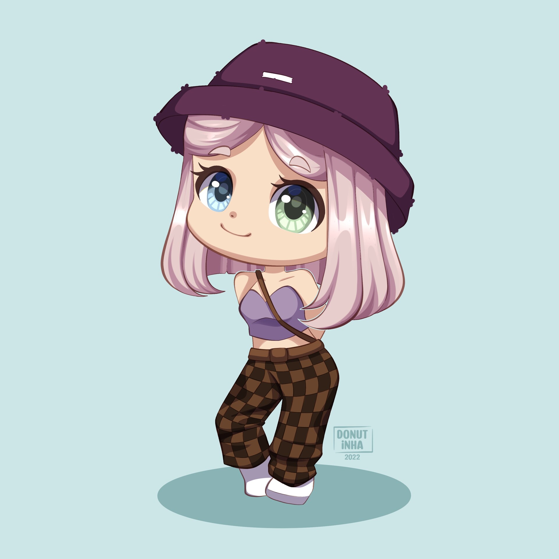ArtStation - Commission Habbo Chibi