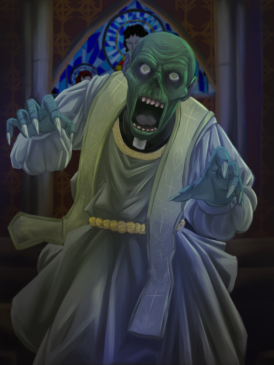 ArtStation - Lich priest