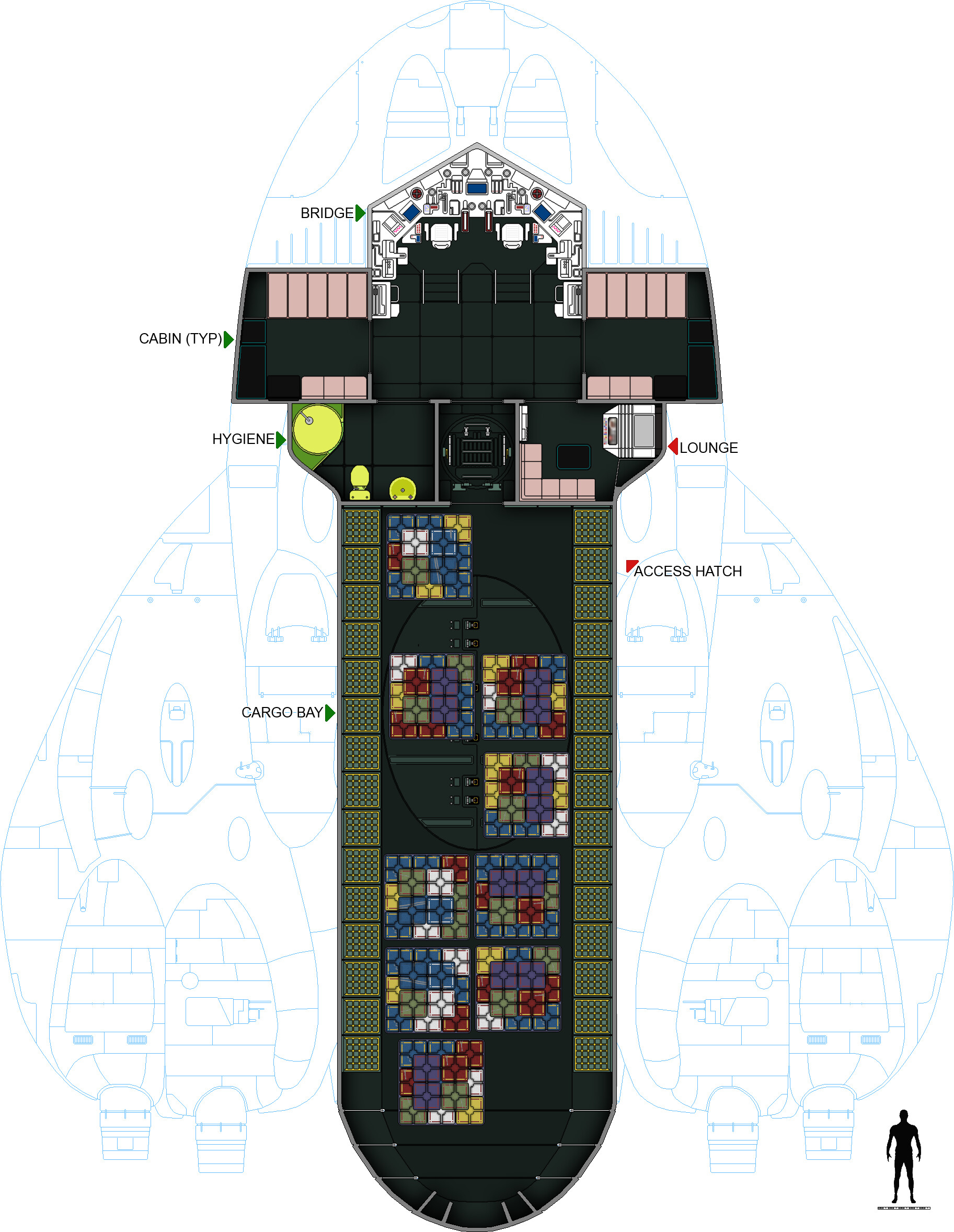Admiral Belzediel - Mon Calamari Deepwater Freighter