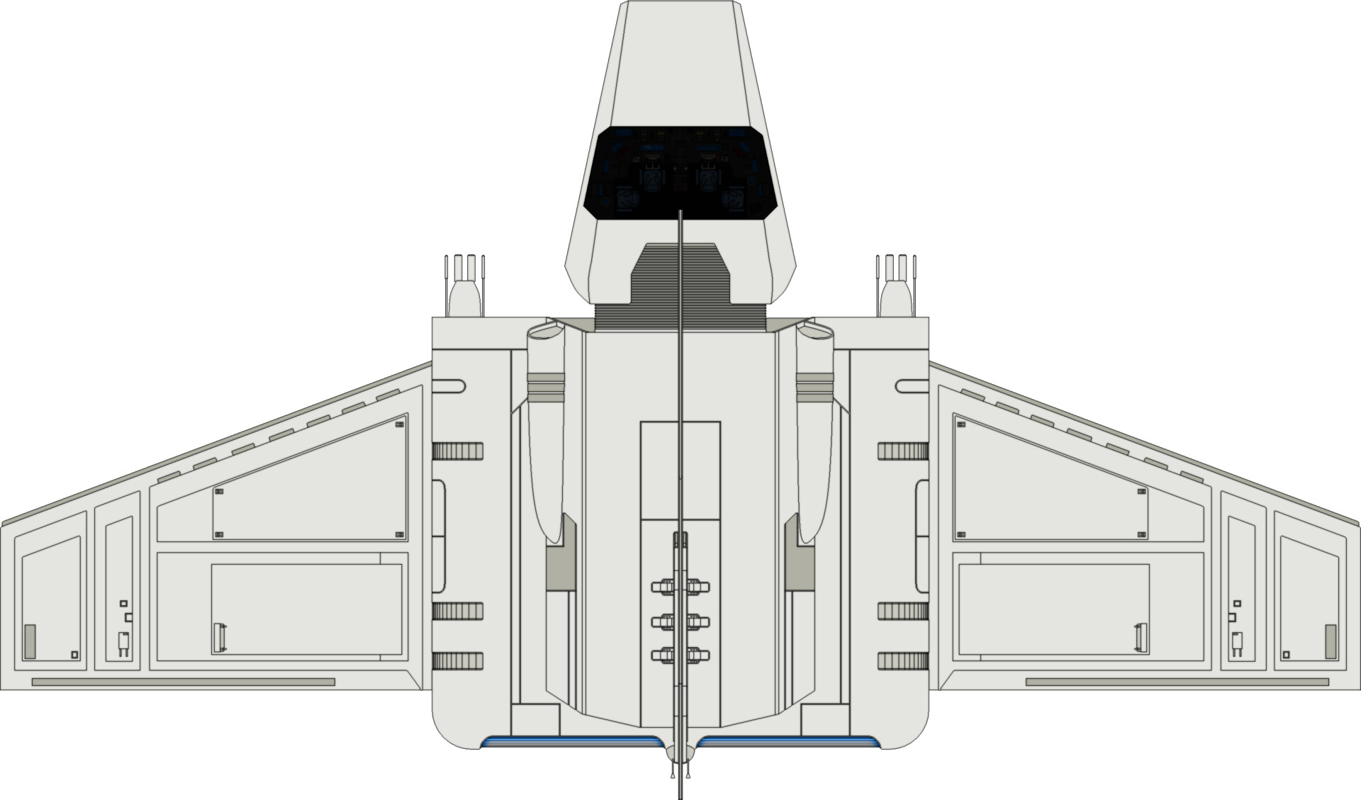 Admiral Belzediel - Sienar Fleet Systems Lambda Shuttle