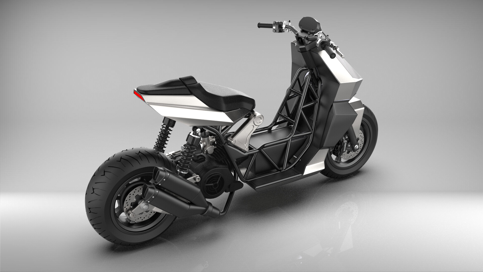 Radite Octavanka - YAMAHA NOUVO CYBERSCOOTER - DESIGN BY RAXE97NINETYSEVEN