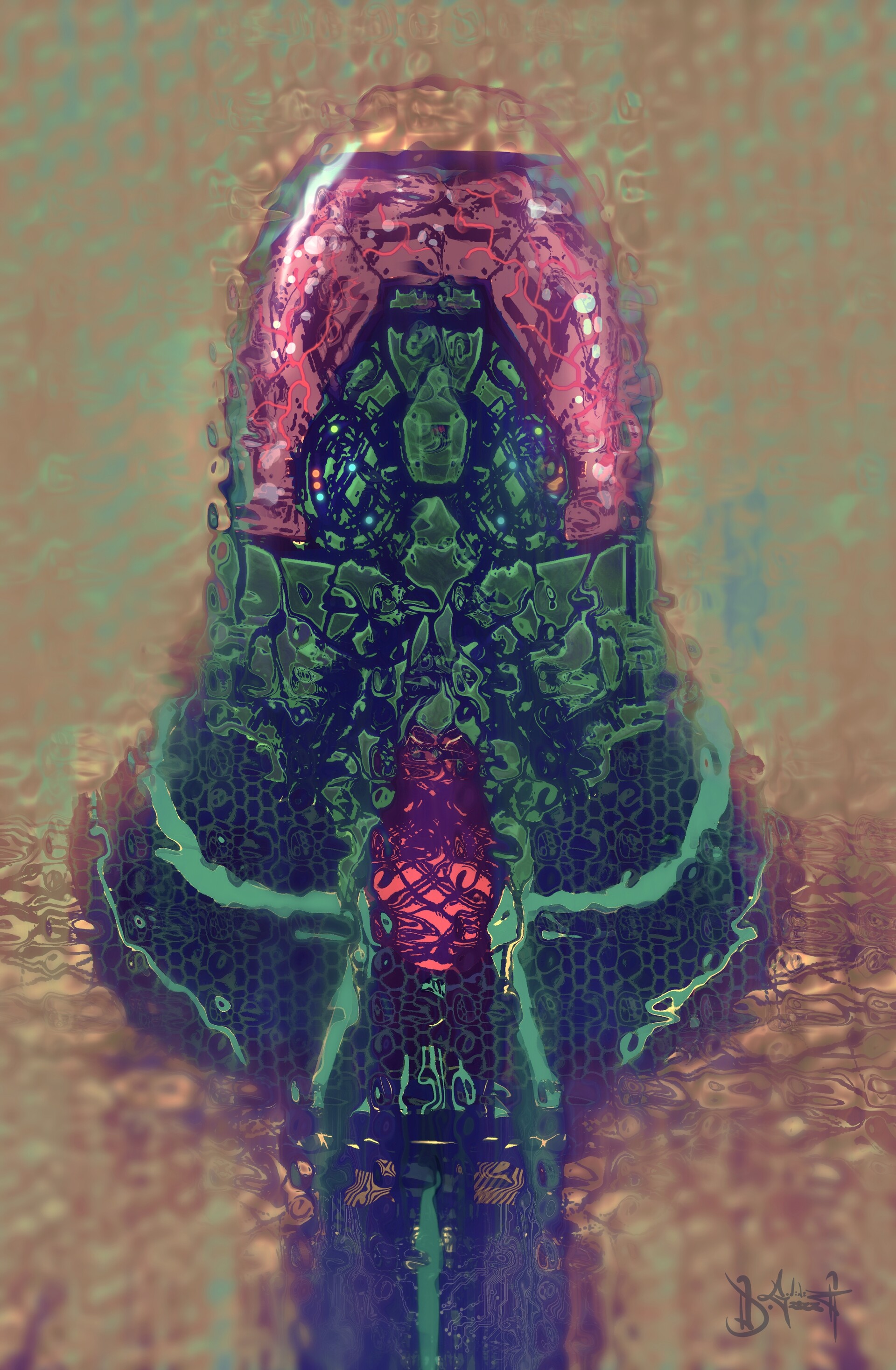 ArtStation - Mech Brain