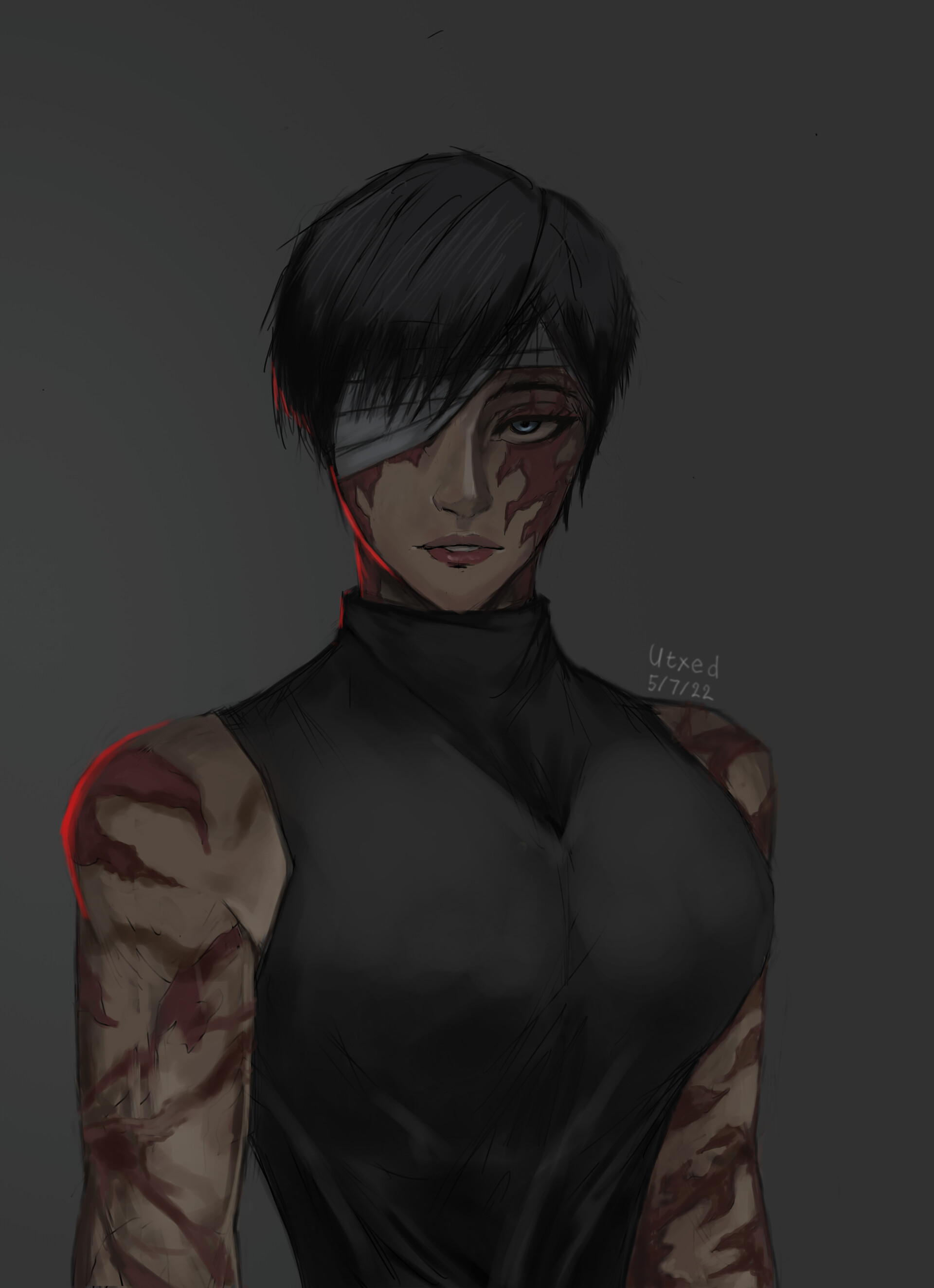 ArtStation - Maki zenin Jujutsu Kaisen
