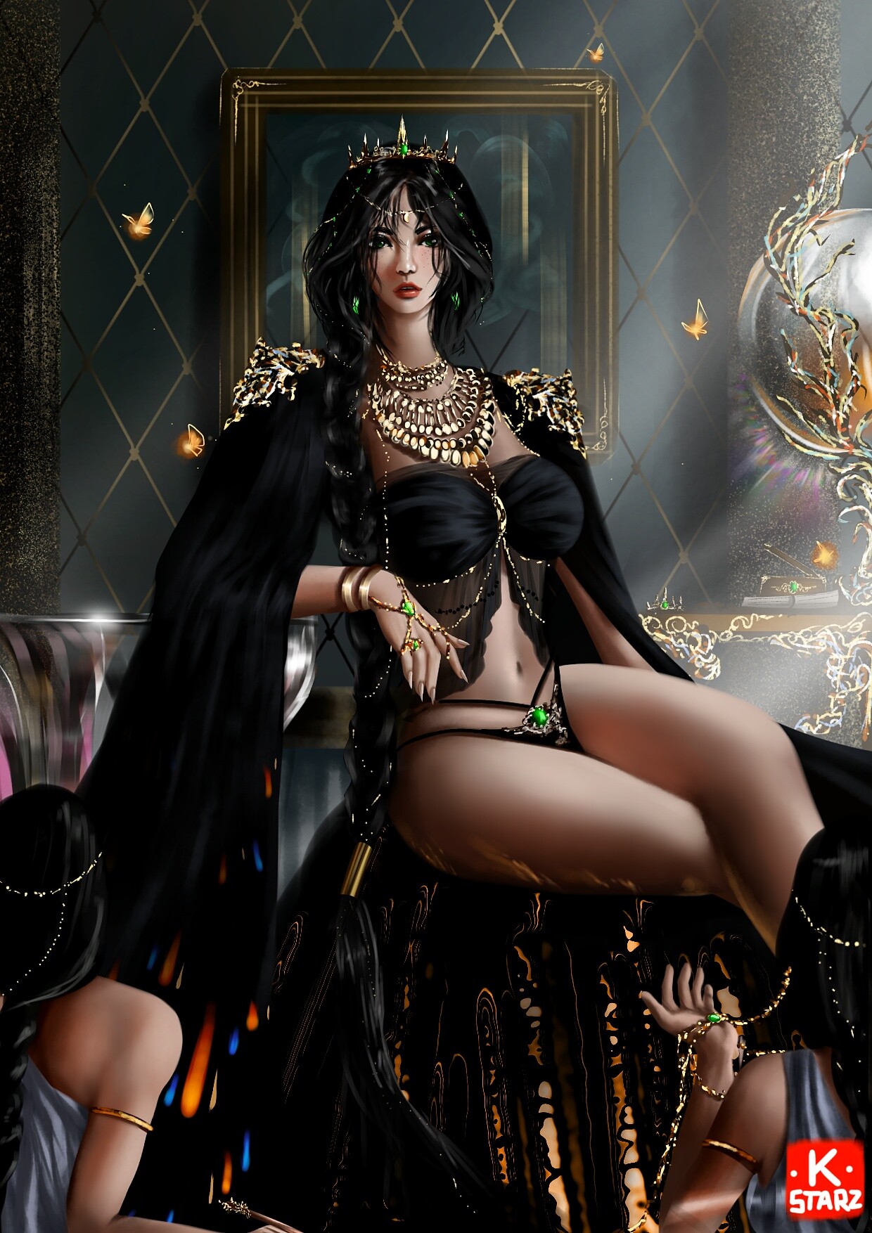 ArtStation - WLOP's Aeolian fan art