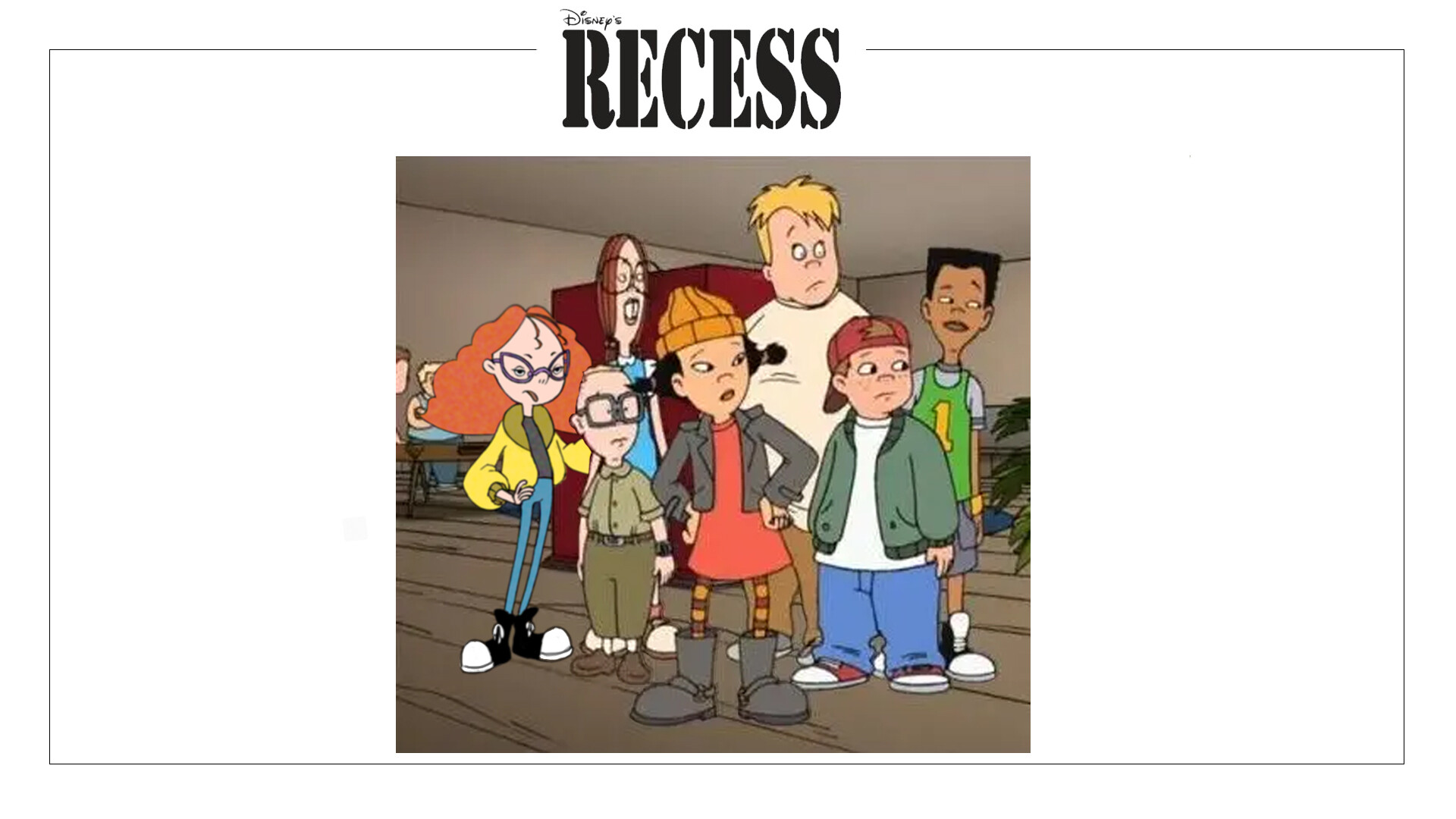 how to draw recess characters
