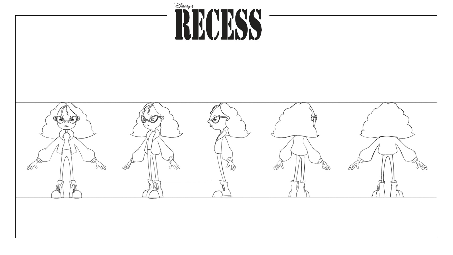 how to draw recess characters