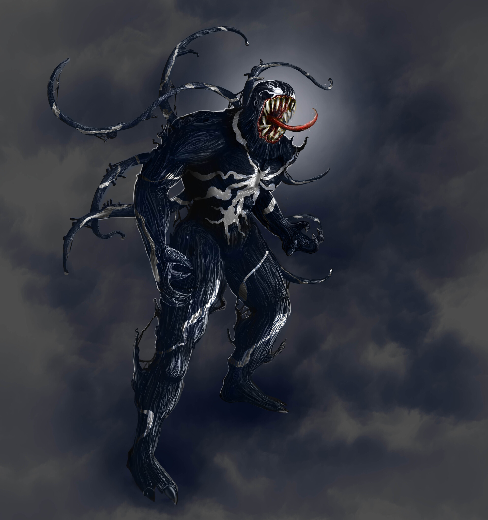 Venom personal concept art. by Luca Sandonato — ProUser.Me