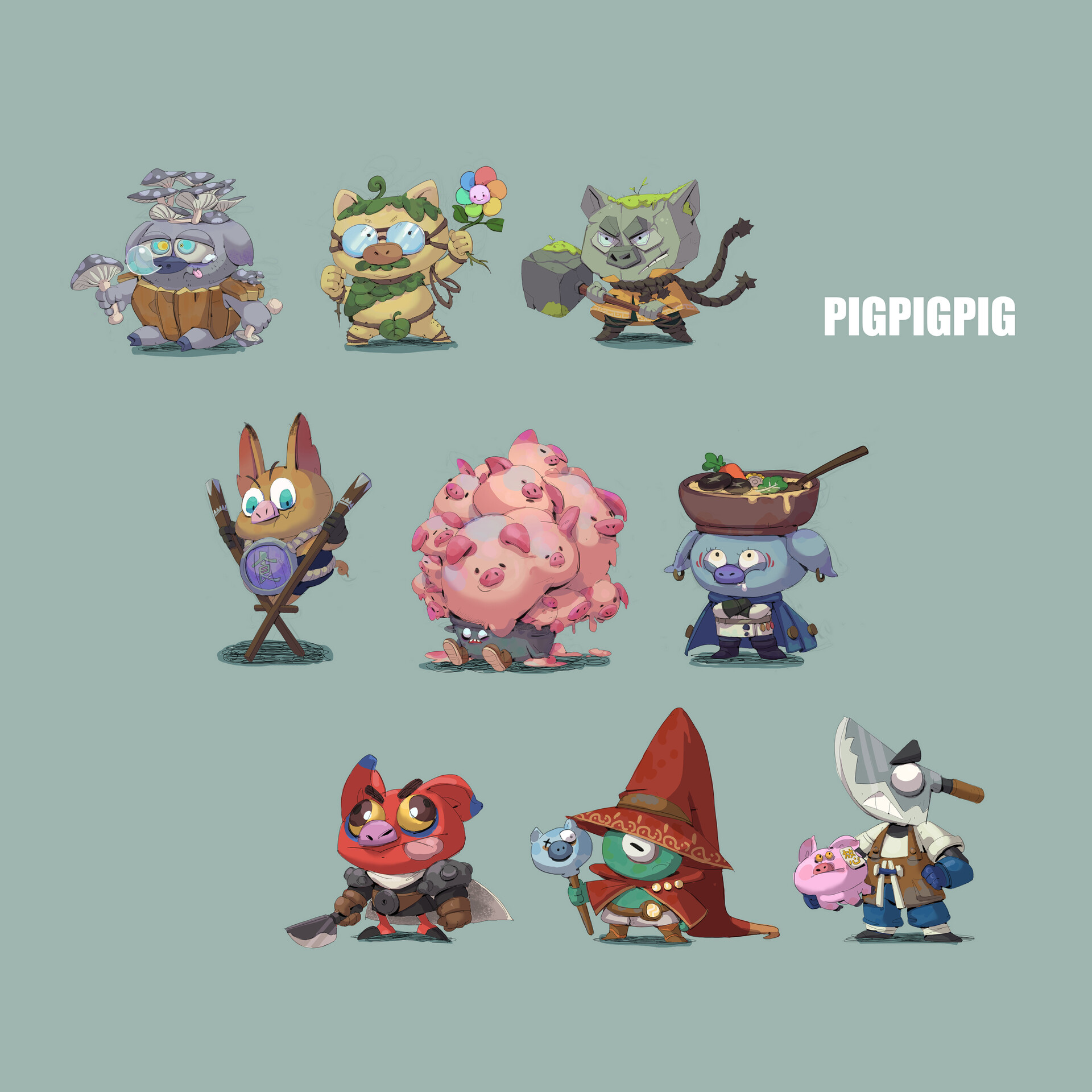 ArtStation - PIGPIGPIG