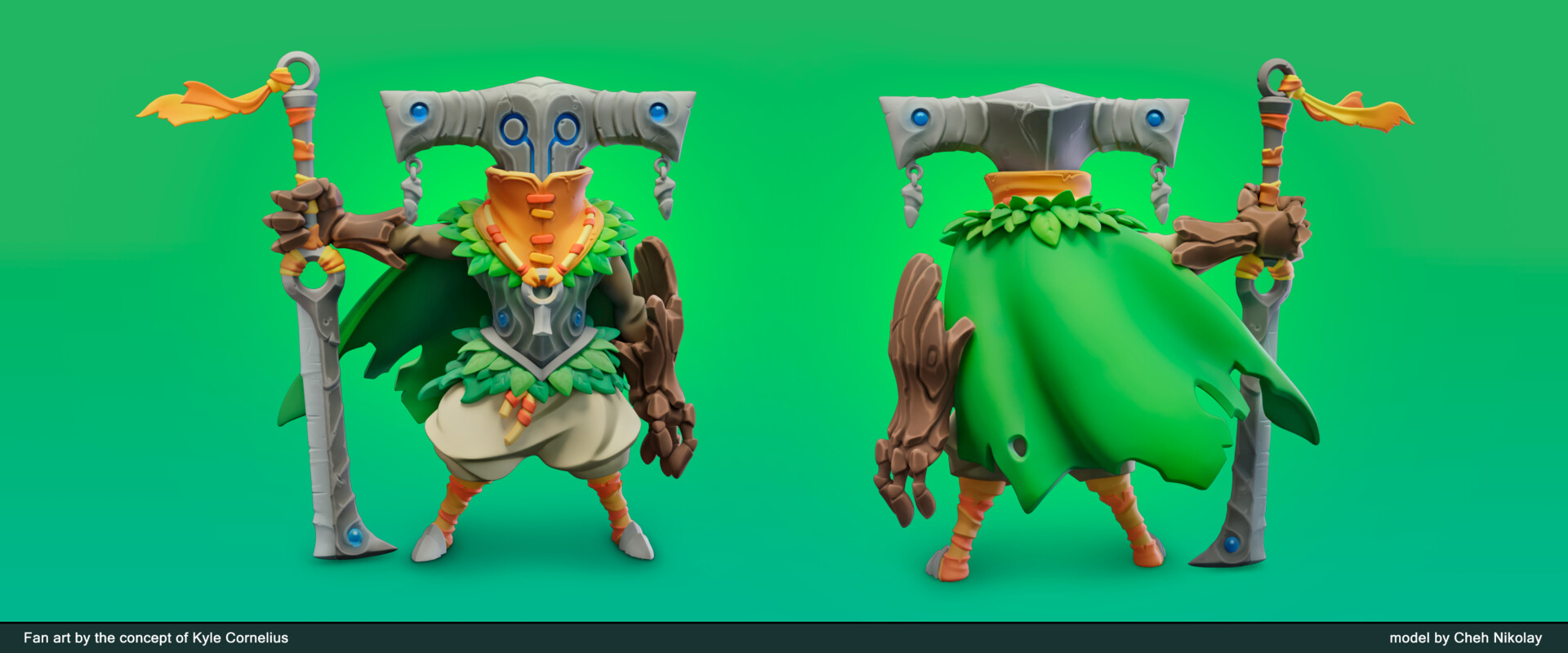 ArtStation - Hob Character fan art