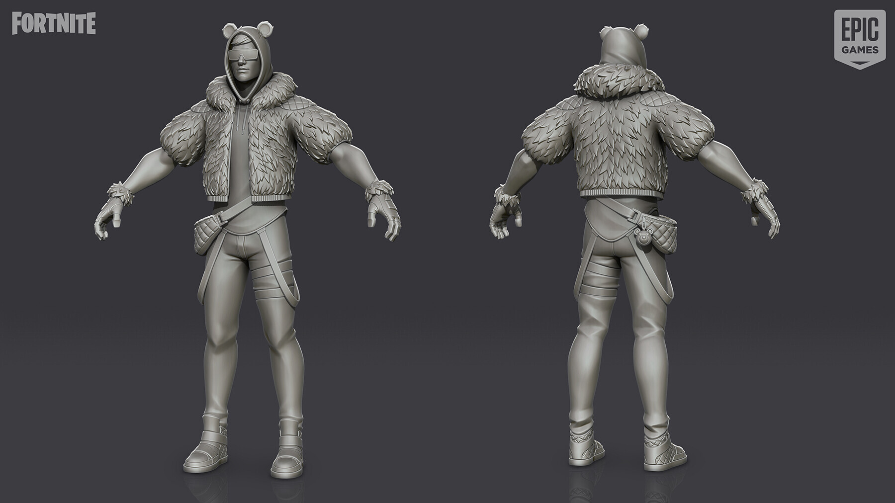 Martin Hütter - Fortnite Battle Royale - "Cuddle King" Outfit