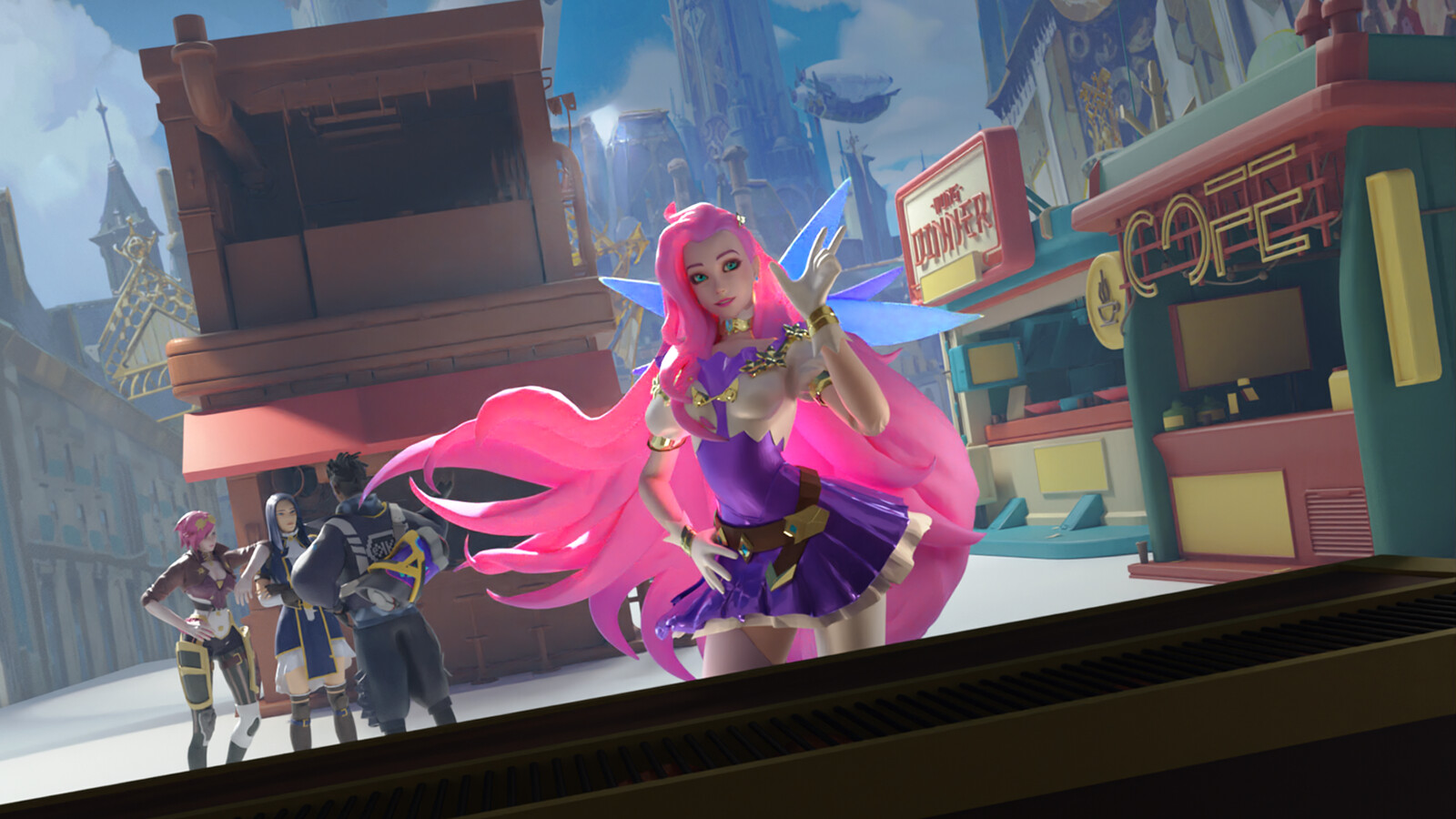 Teamo Zeng - League of Legends Fanart-Seraphine萨勒芬妮