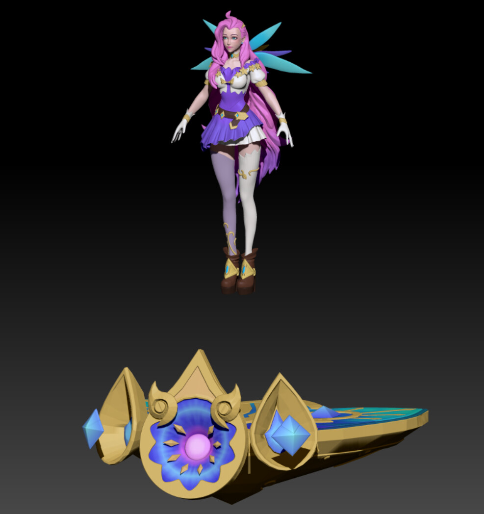 Teamo Zeng - League of Legends Fanart-Seraphine萨勒芬妮