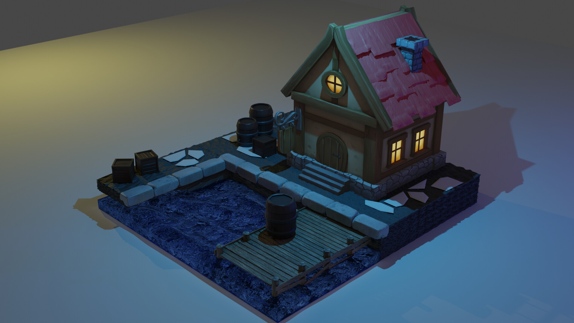 ArtStation - Waterfront