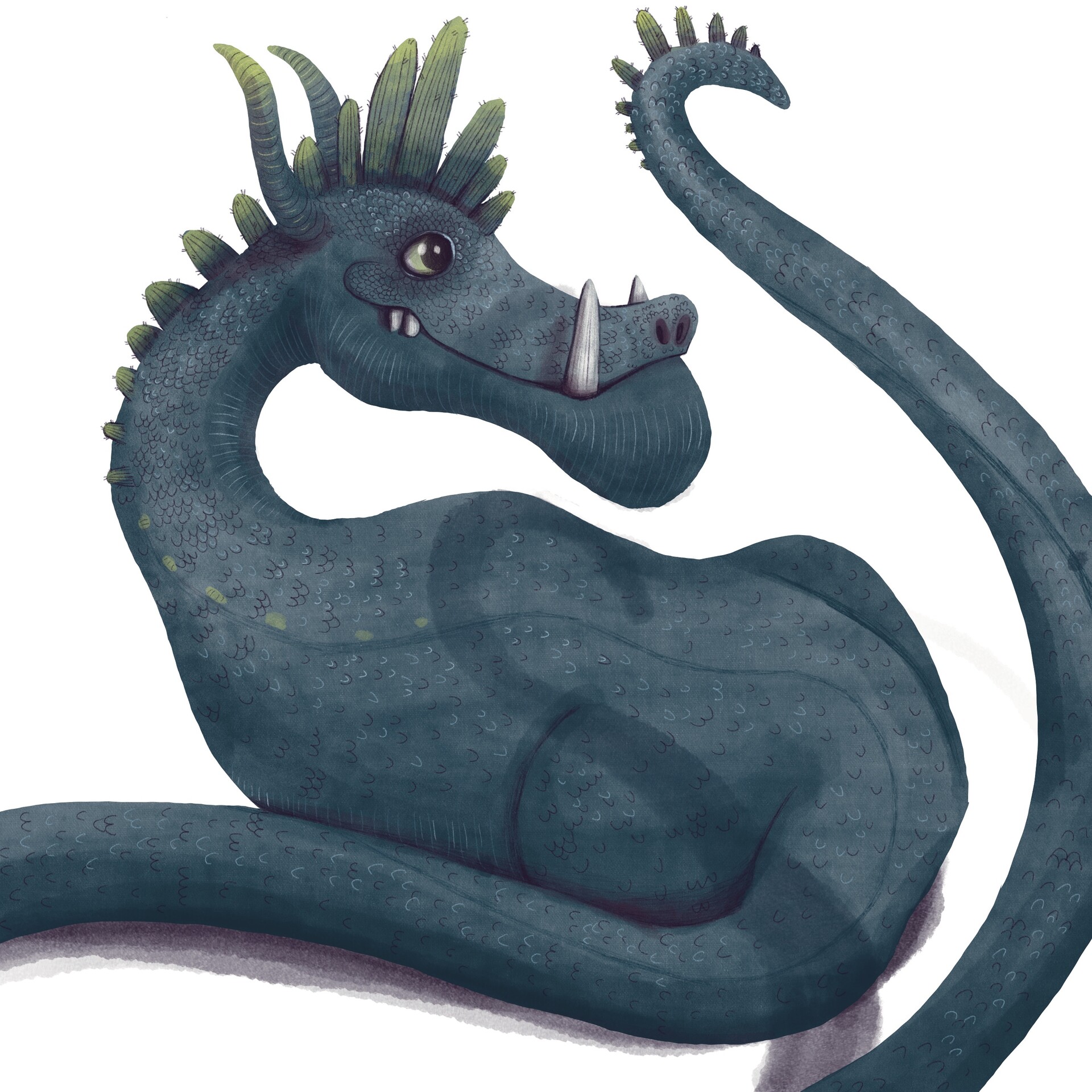 ArtStation - Cactus Dragon