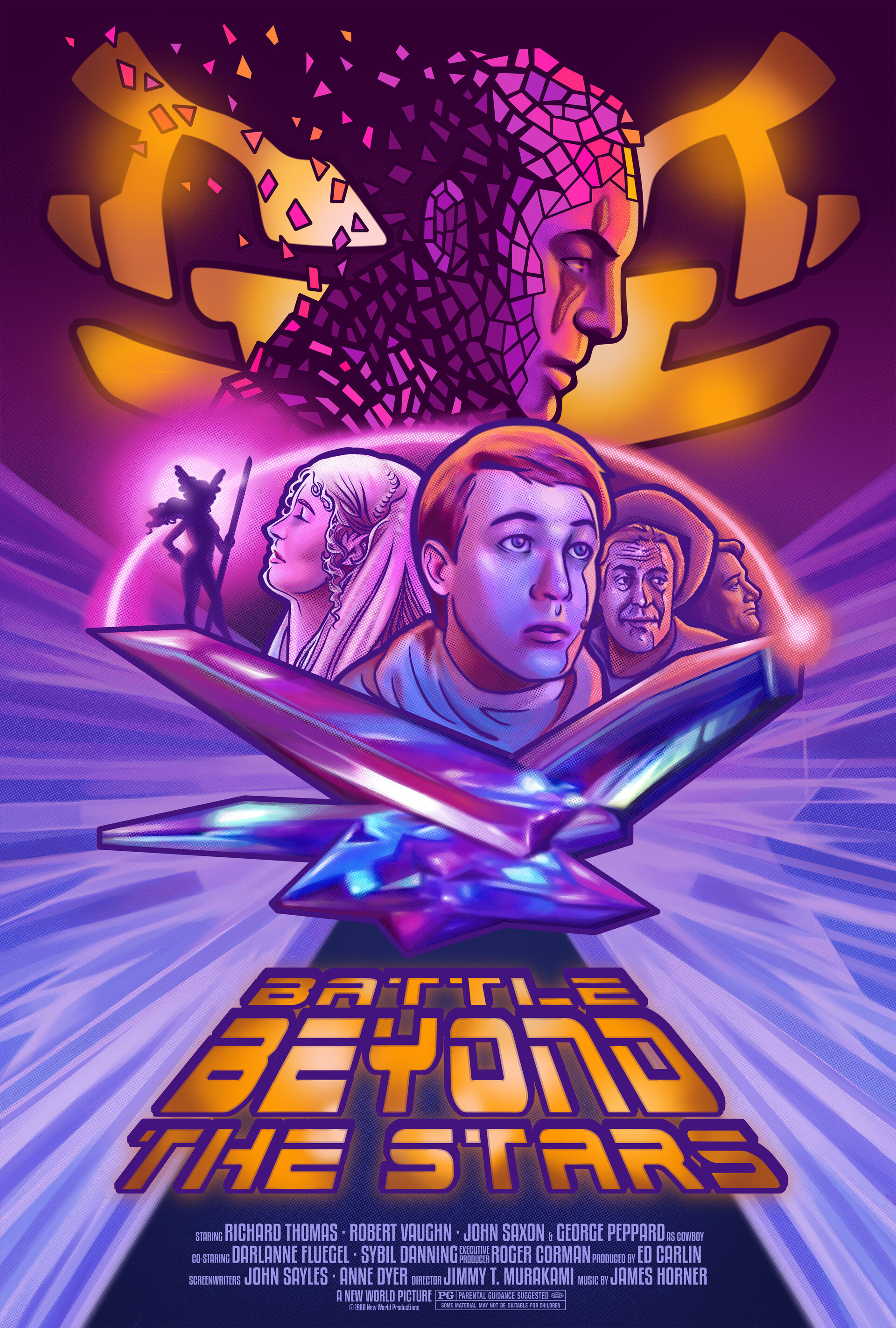 ArtStation - Battle Beyond the Stars Movie Poster