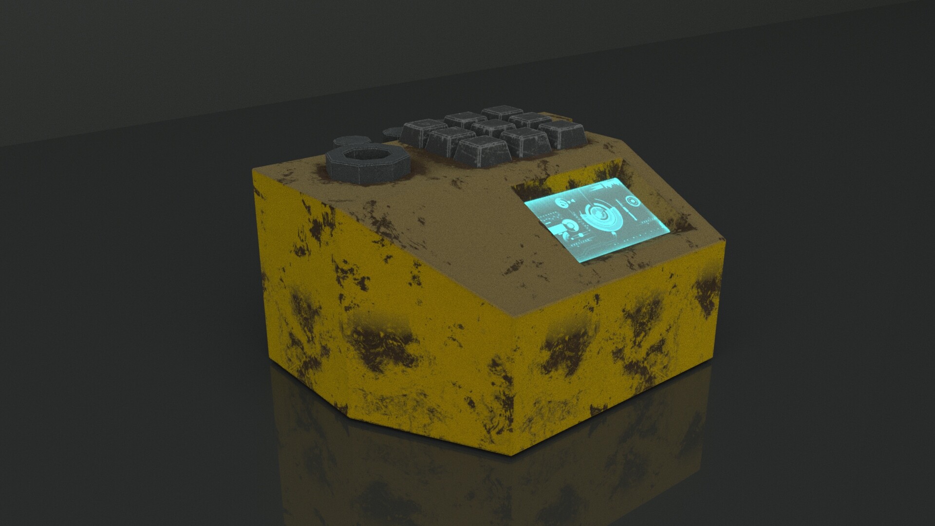 ArtStation - Machine - Hard Surface Texturing