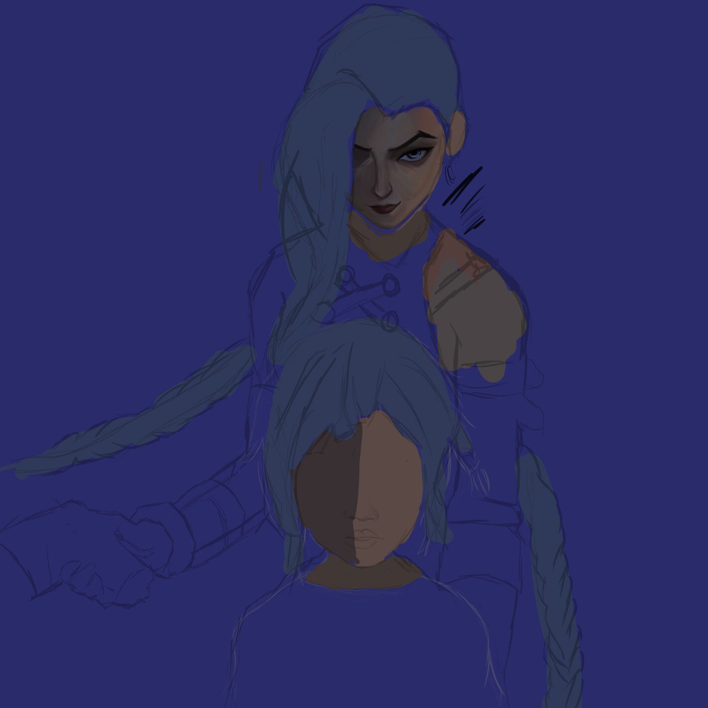 ArtStation - Jinx sketch