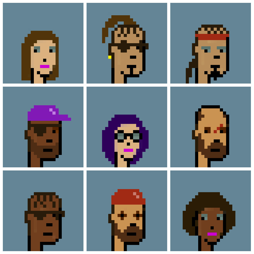 ArtStation - CryptoPunks learn