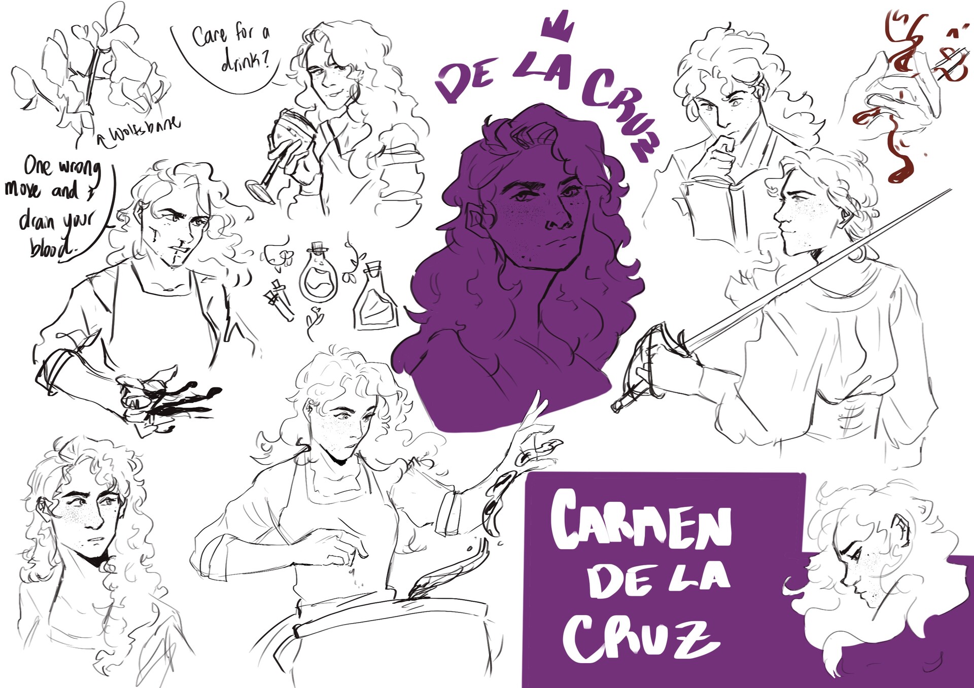 ArtStation - Carmen Character Exploration