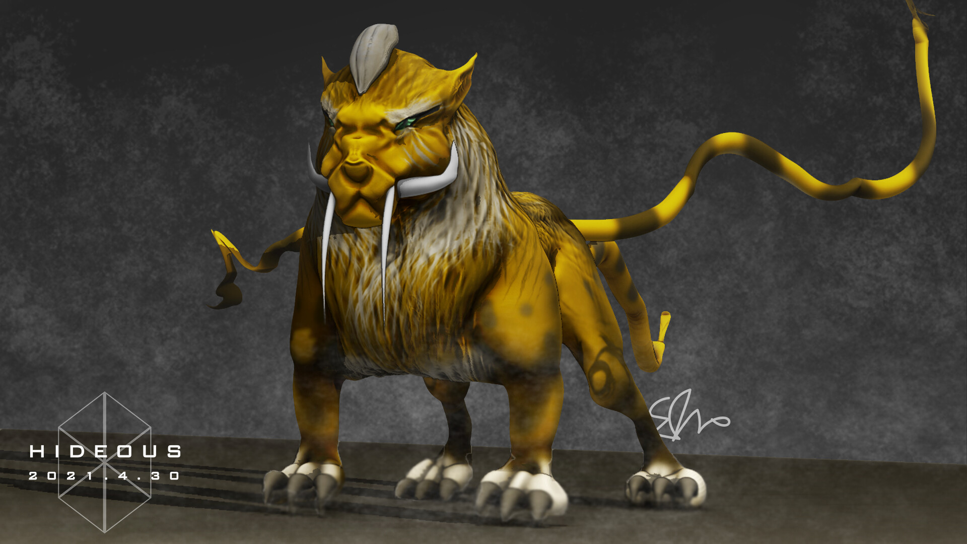 ArtStation - Hideous [2021.4.30]