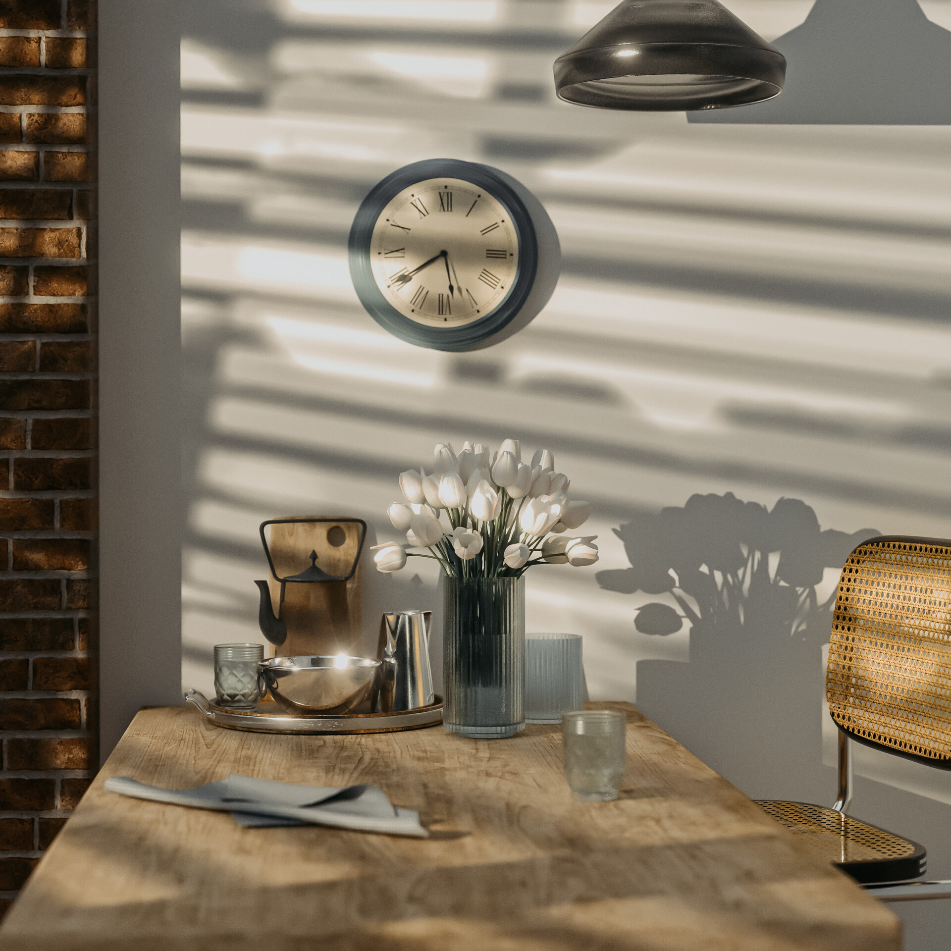 ArtStation - Kitchen Table Render