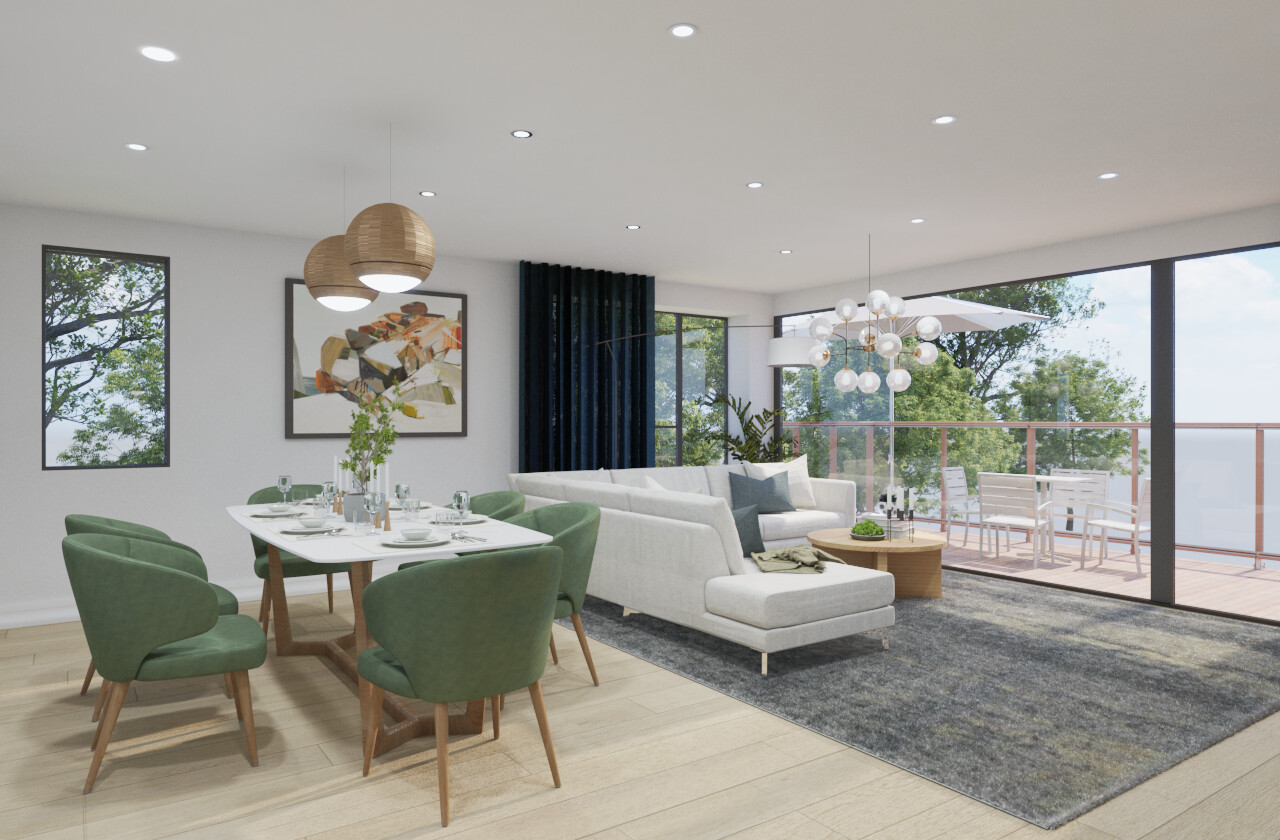 ArtStation - Visualisations for a Glasgow based estate agent (2021)