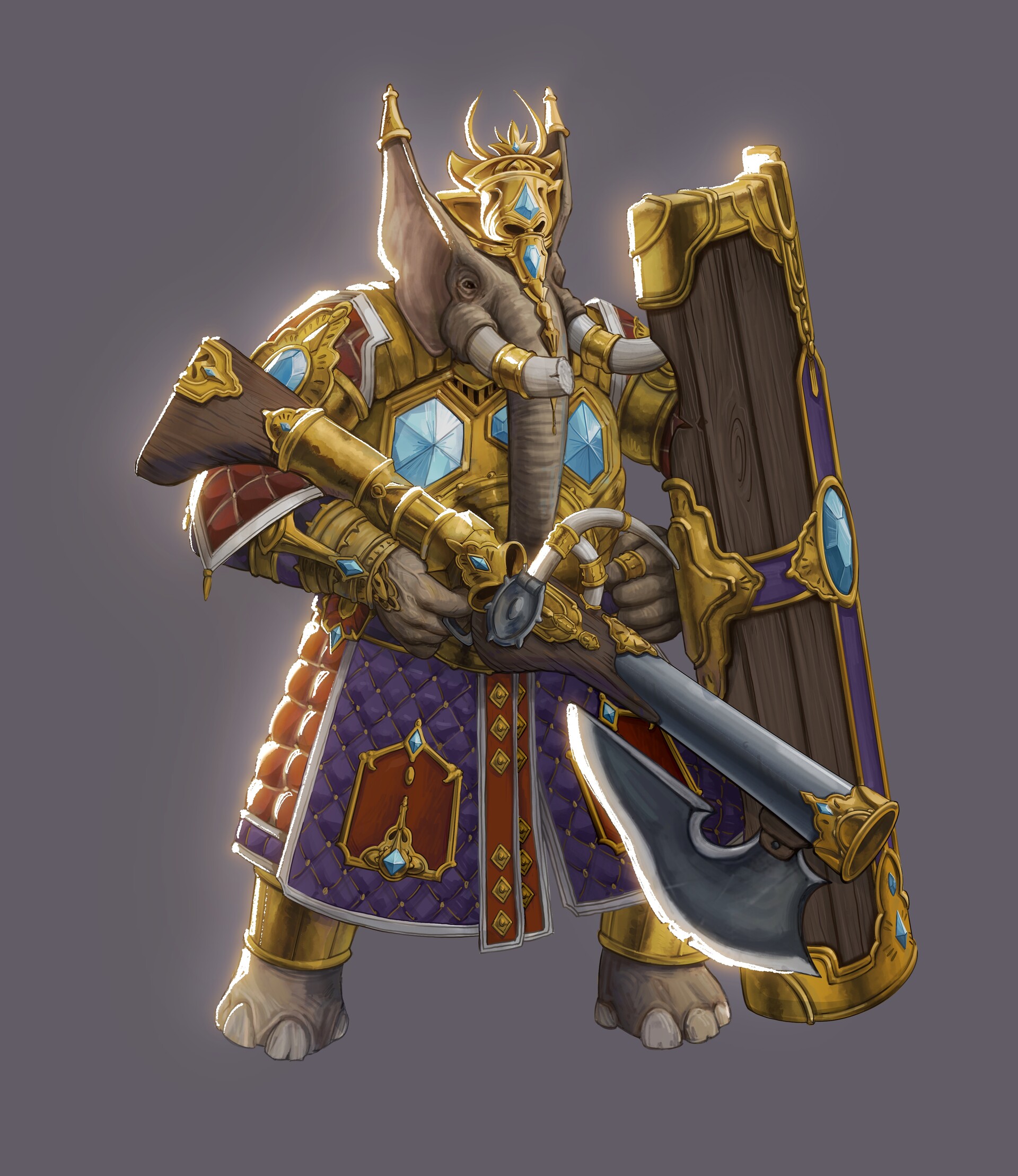 ArtStation - Elephant character design