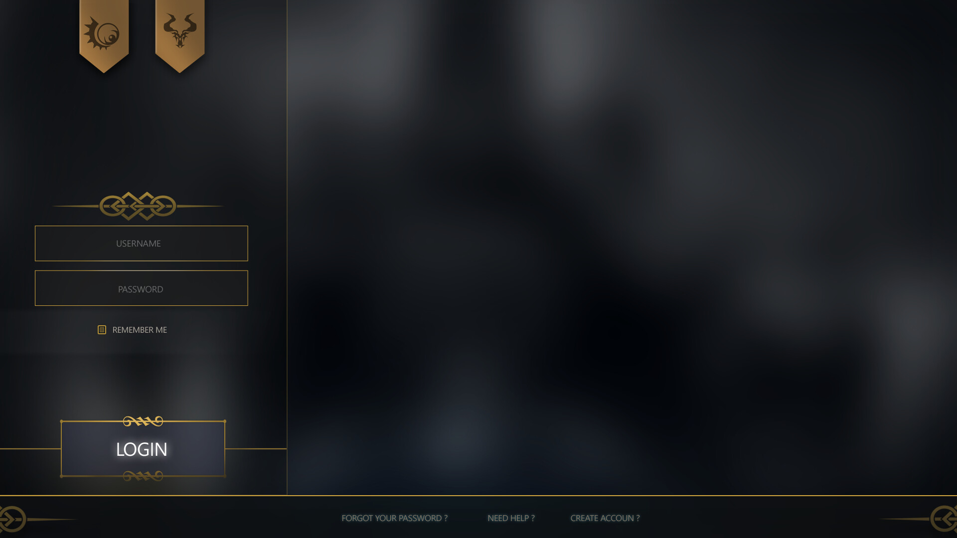 ArtStation - Login Game