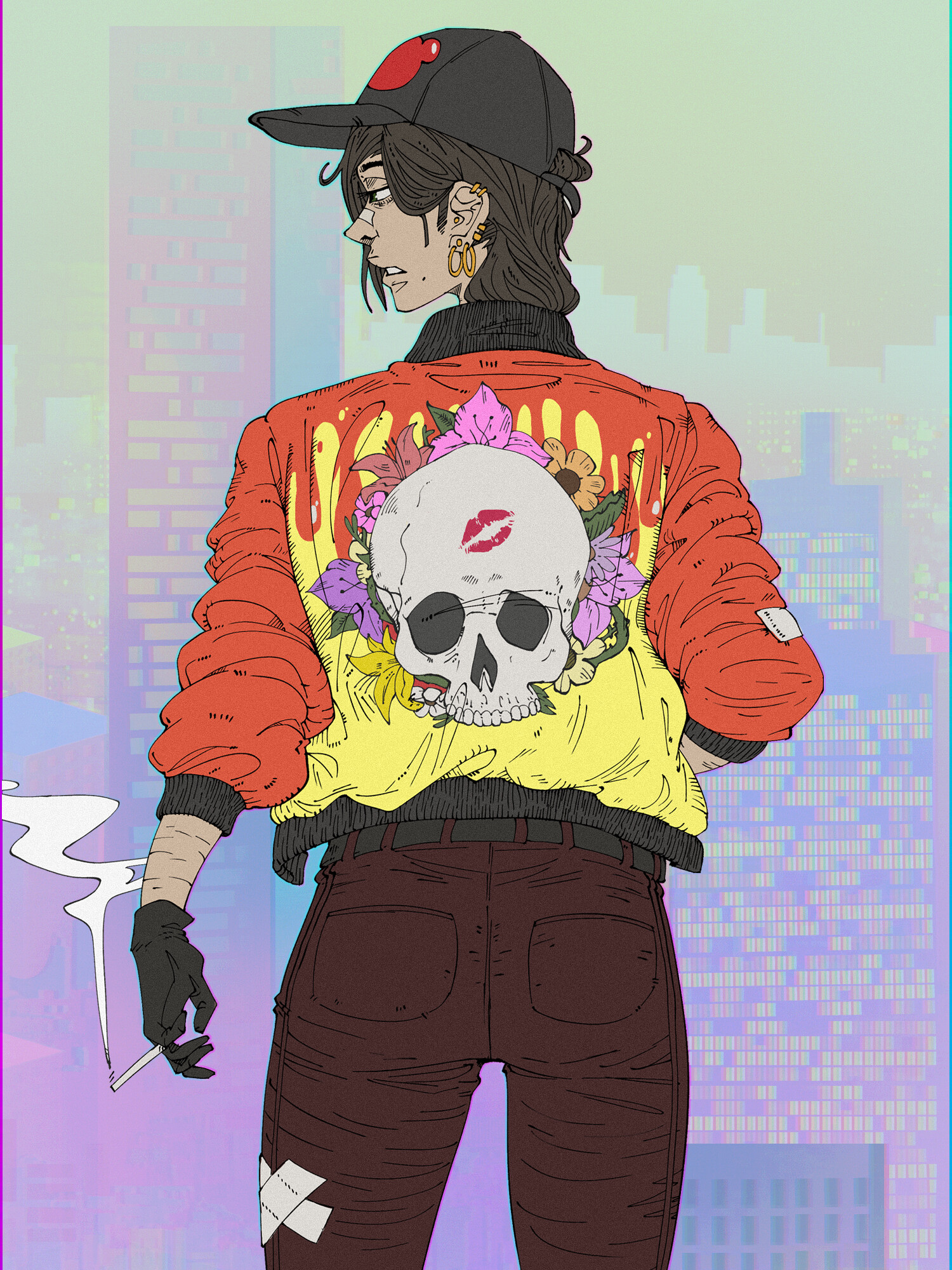 ArtStation - Jacket Girl