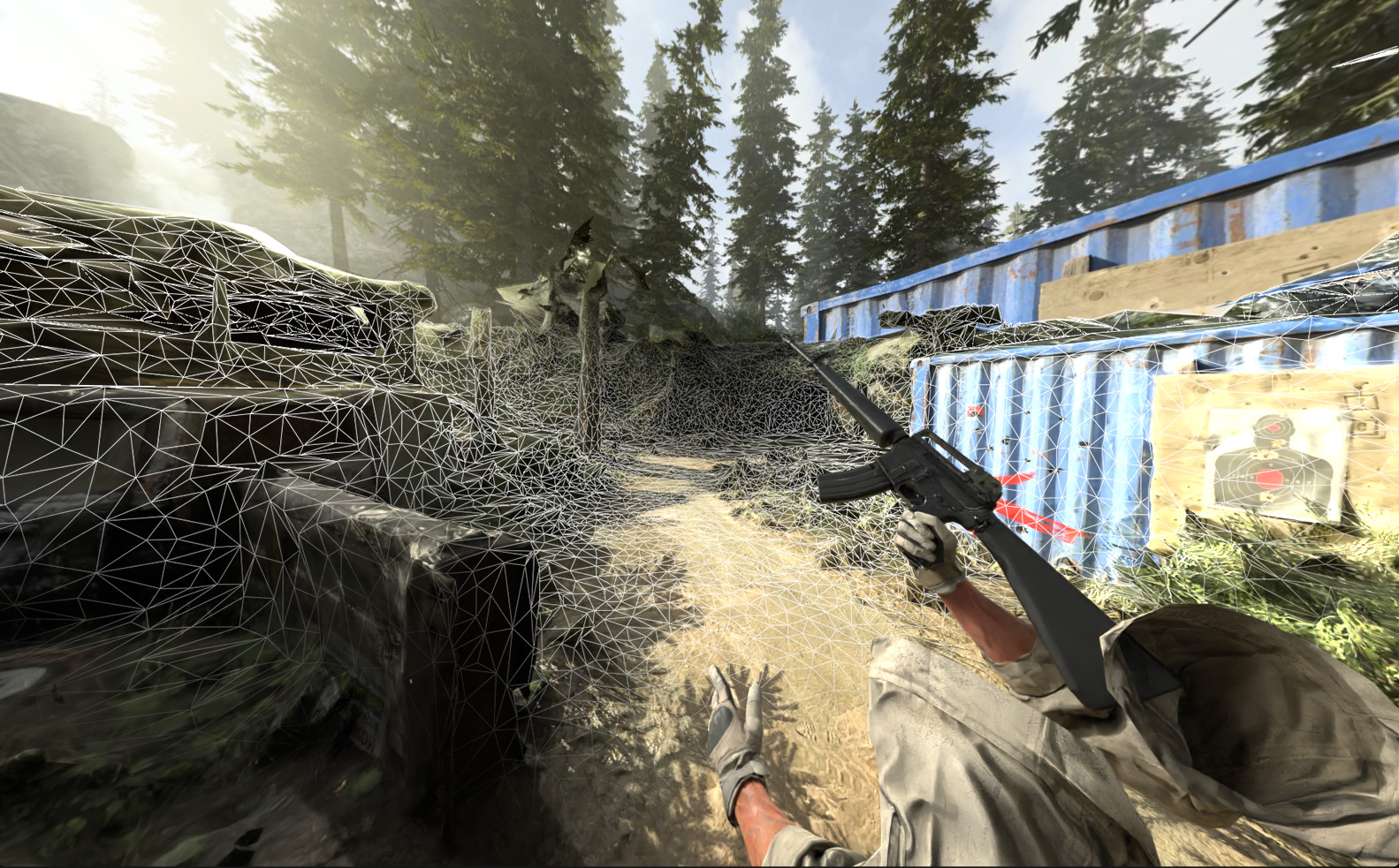 If only COD MW:19 had the M16A1 'Nam handguard in the gunsmith options ...