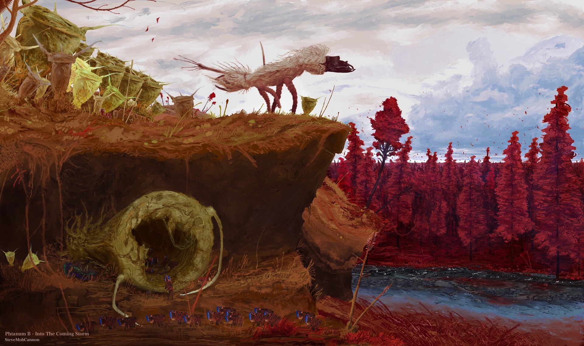 ArtStation - Phtanum B - Into the Coming Storm.