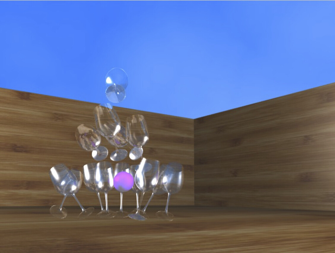 ArtStation - Wine Glasses