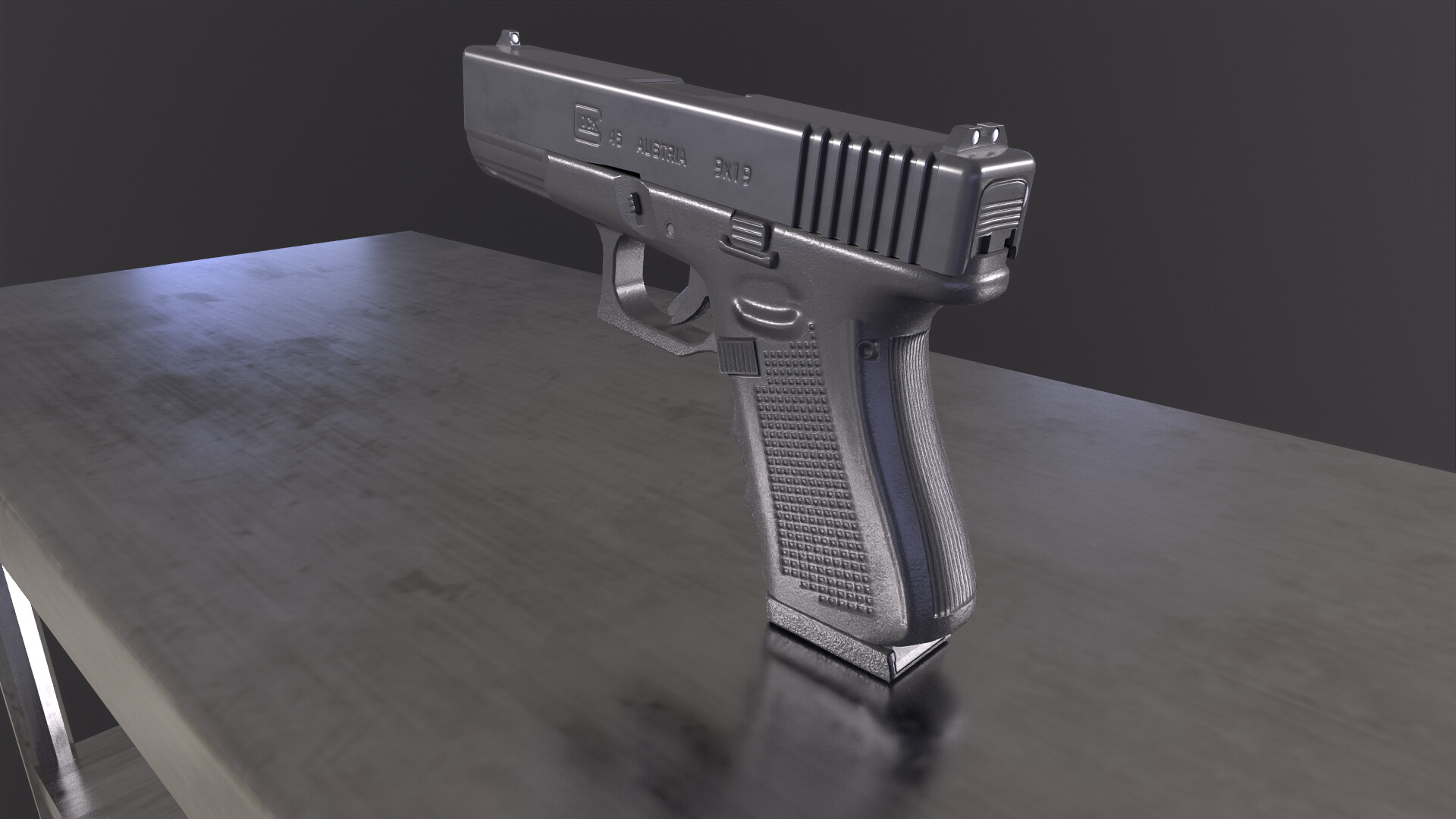 Gunnar E Lenberg - Glock-19 3d Prop