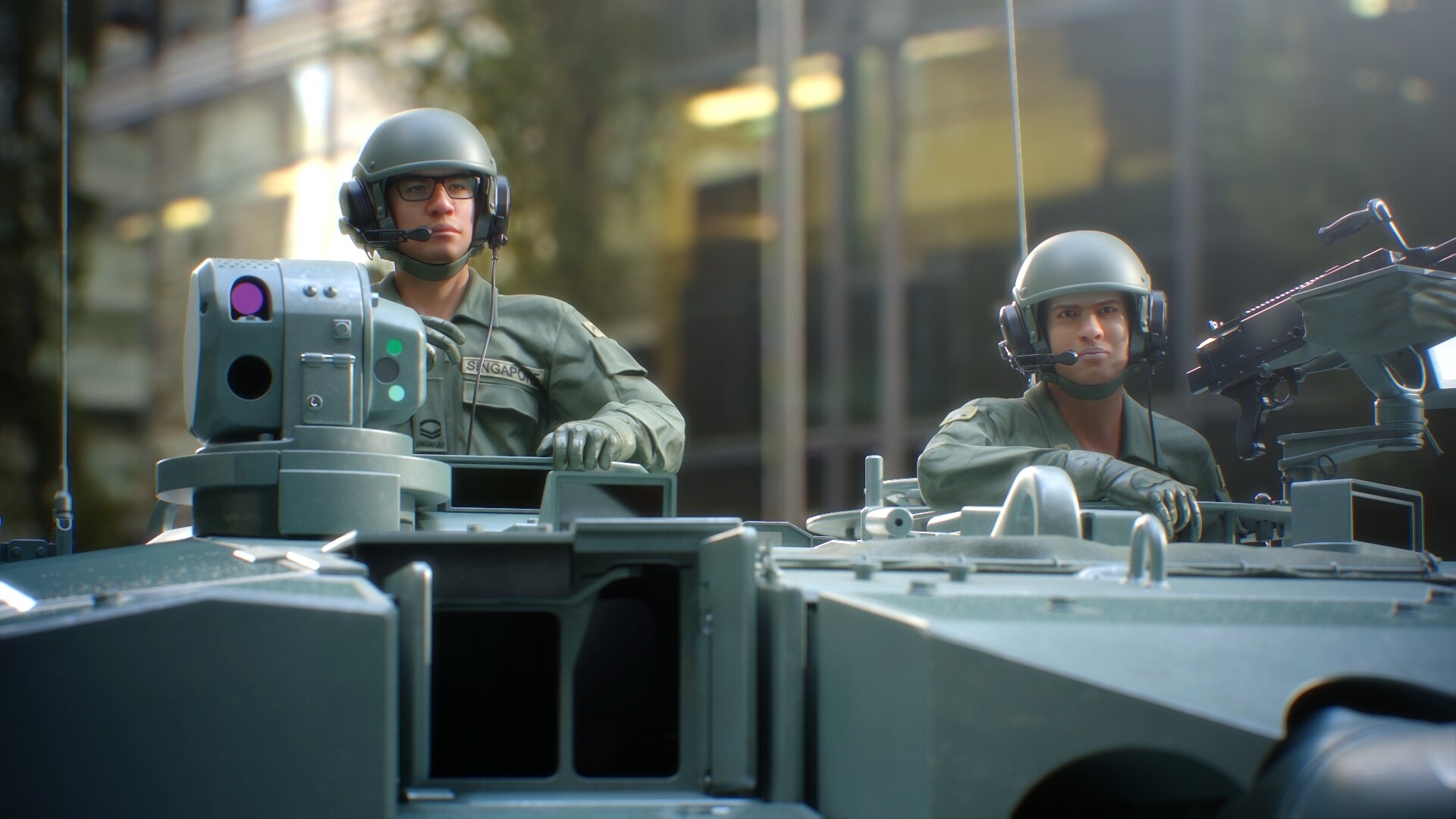 Kazima - Singapore Leopard2 SG MBTS