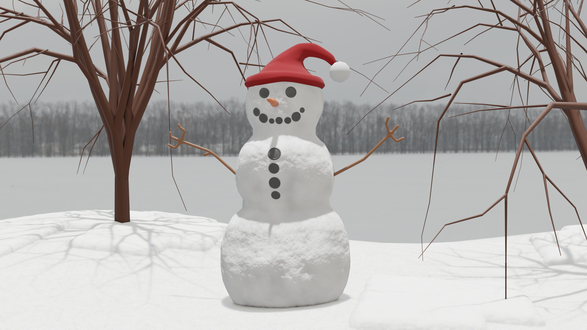 ArtStation - snowman