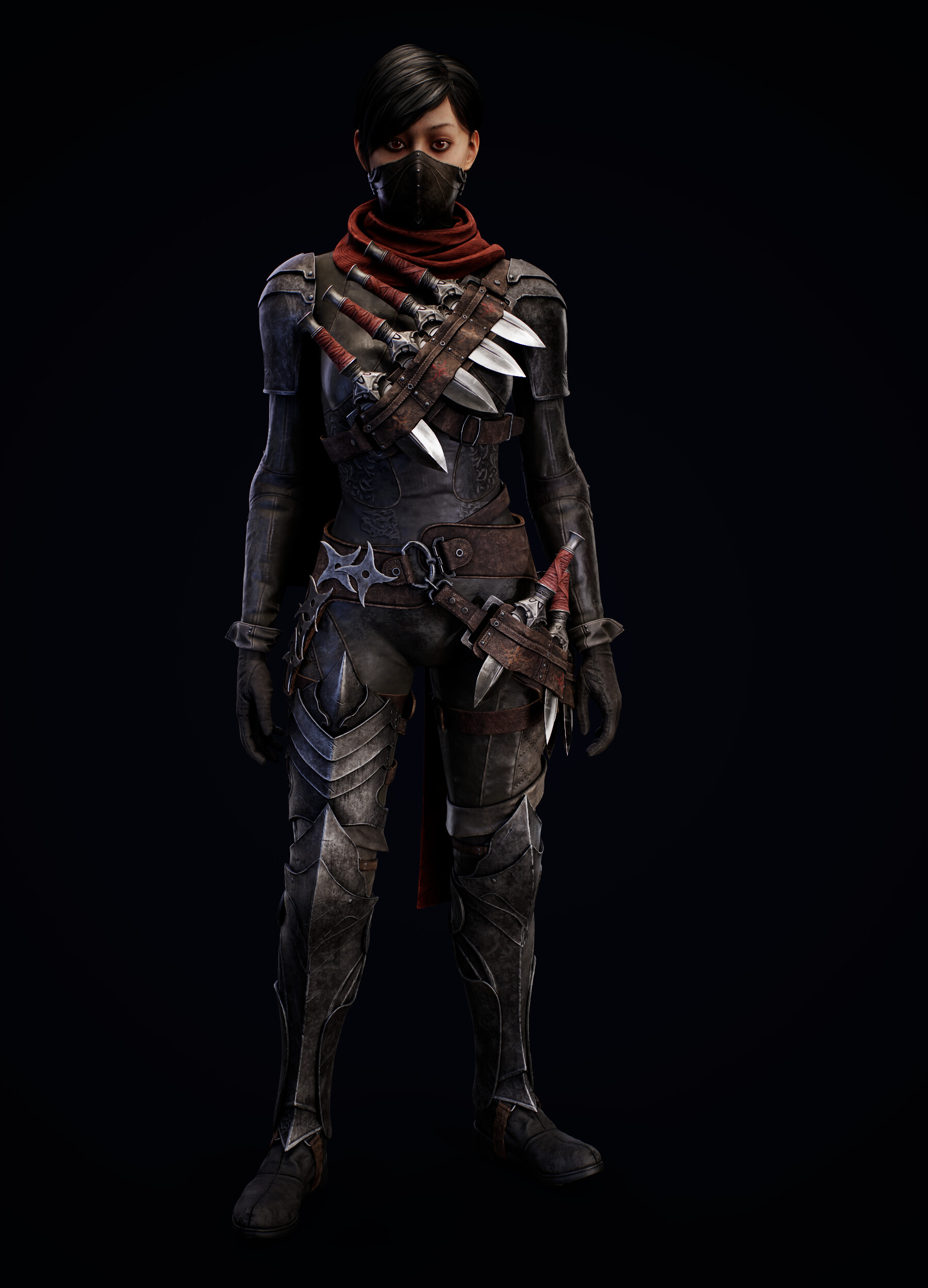 Modern Female Assassin