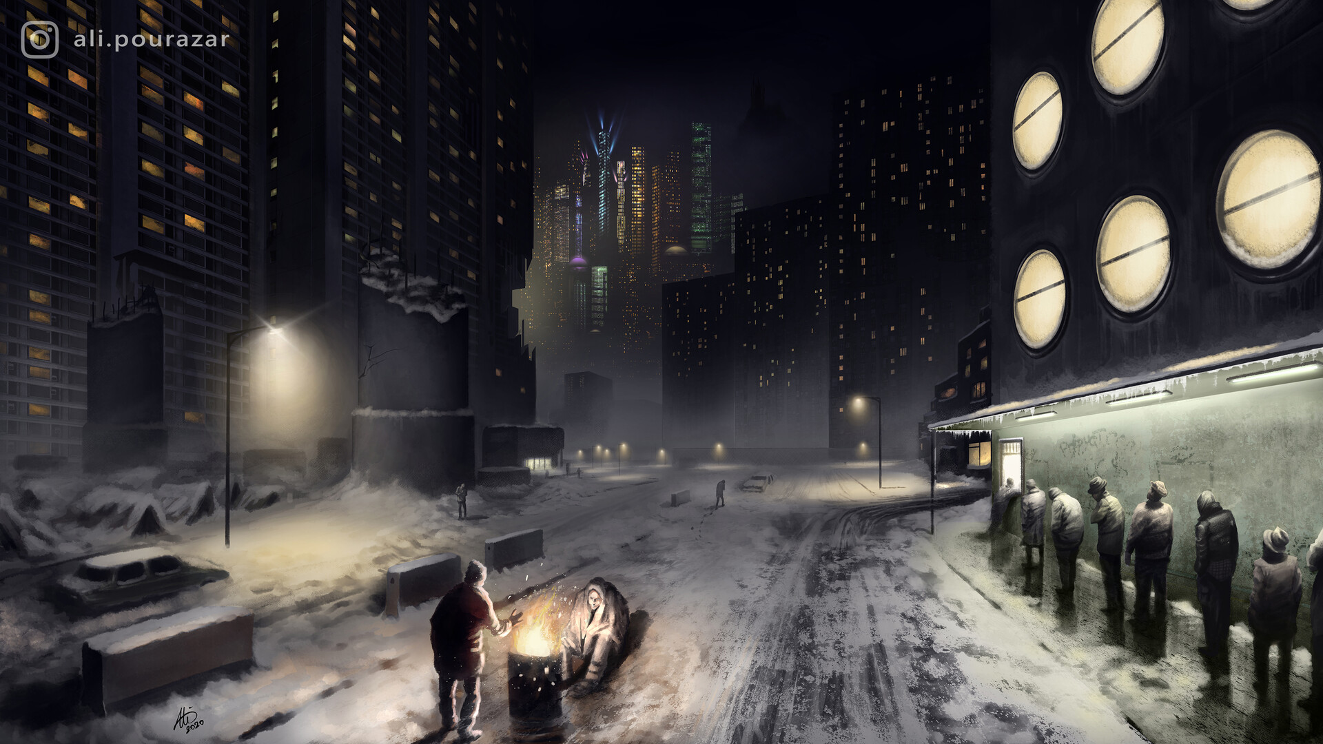 Dystopian Concept Art