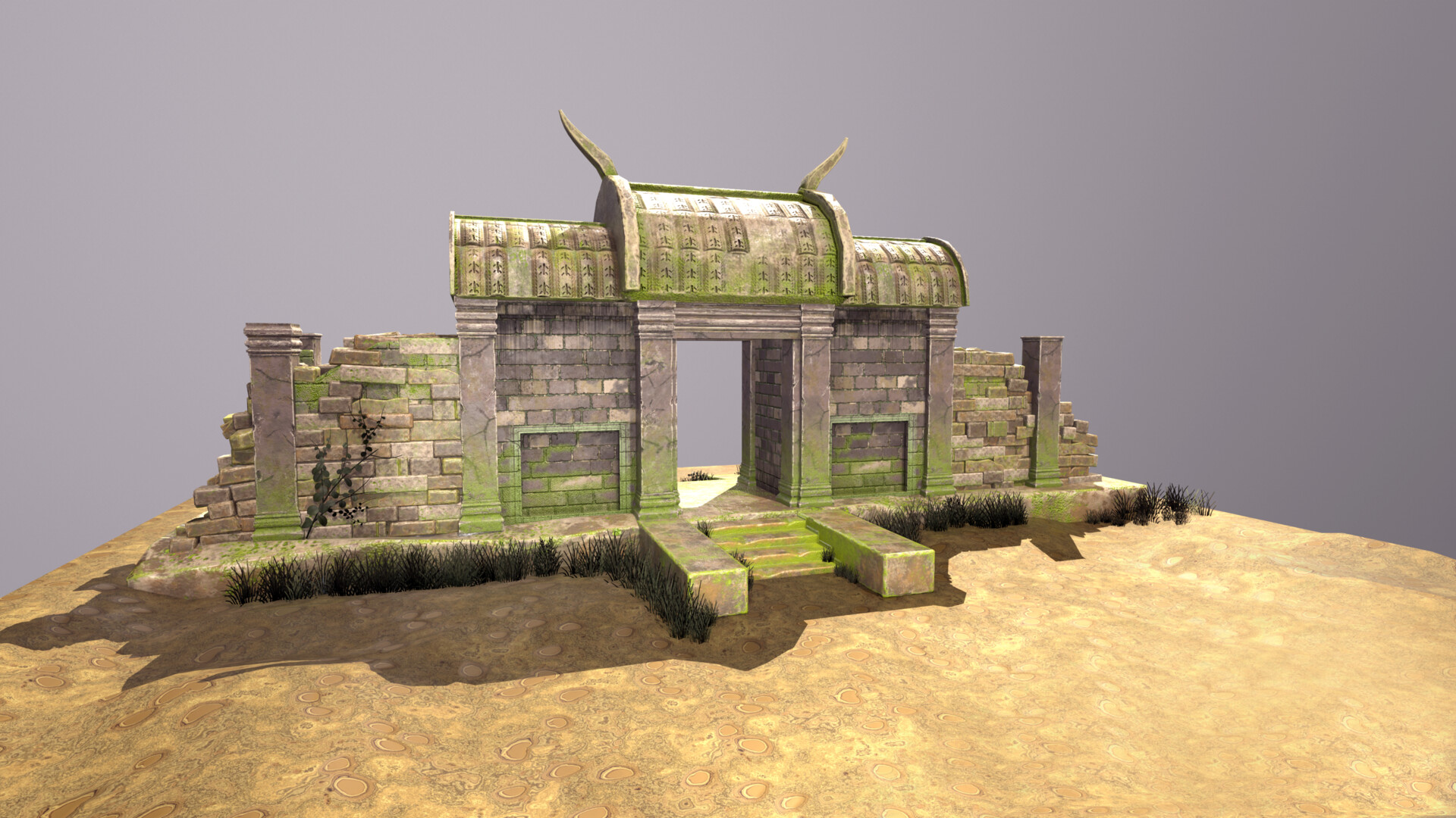 ArtStation - An Old Gate