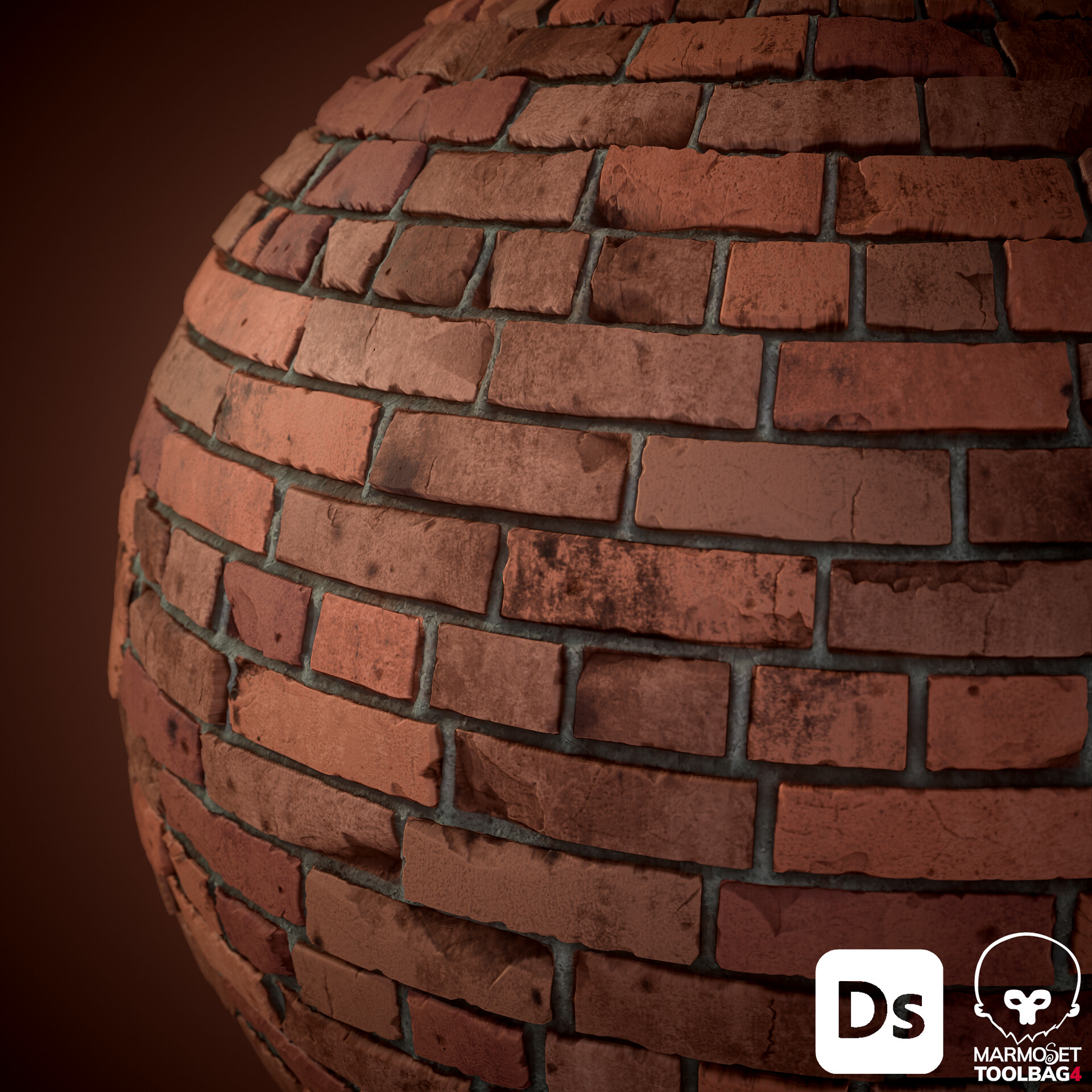 ArtStation - PBR Brick Texture - Substance 3D Designer