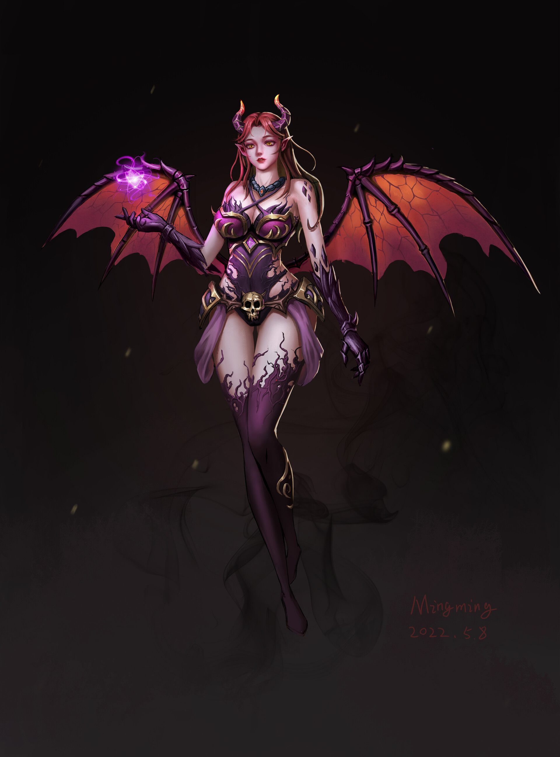 ArtStation - Demon girl