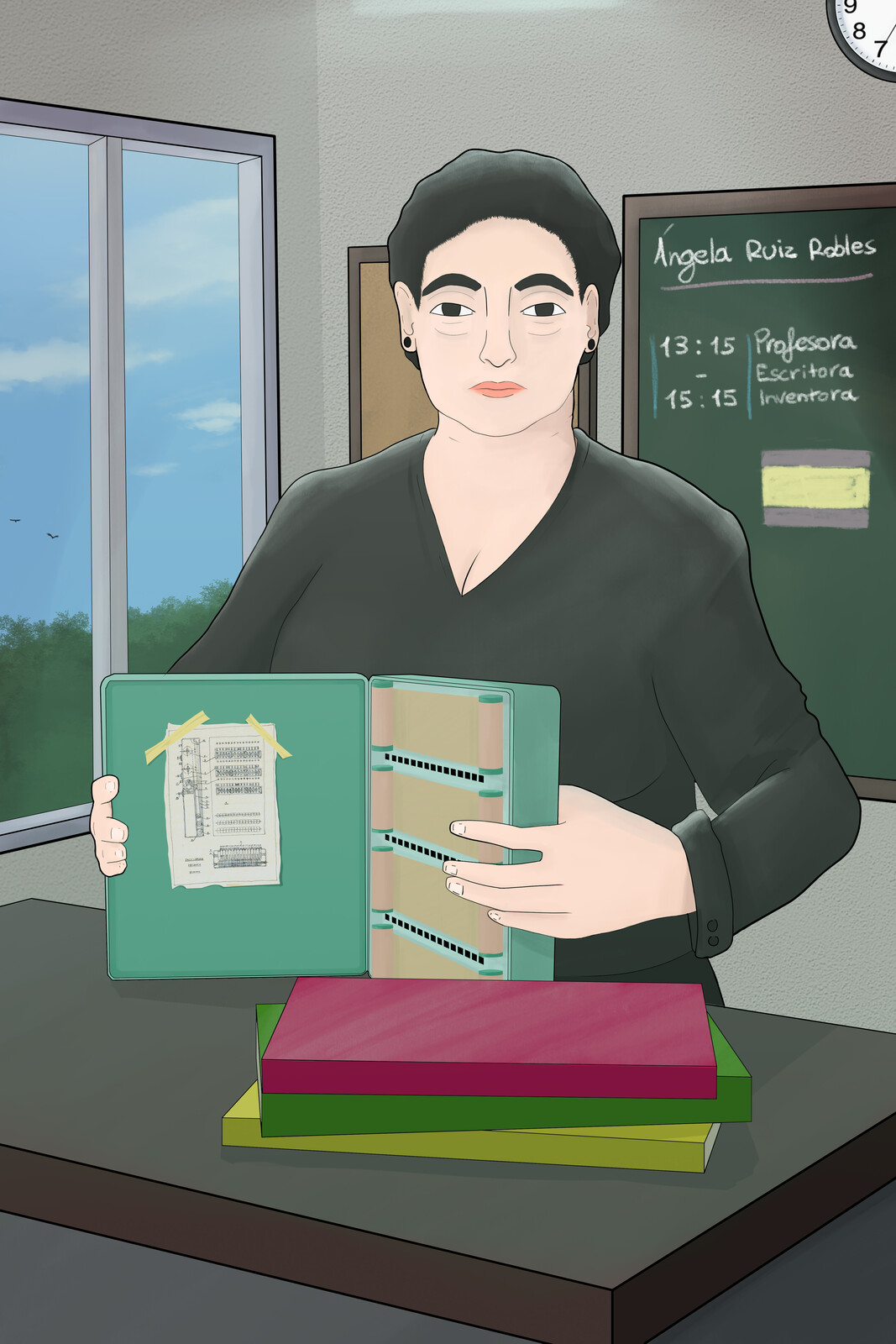 Alexandre Rabaça - Ángela Ruiz Robles (Inventor), Maximus